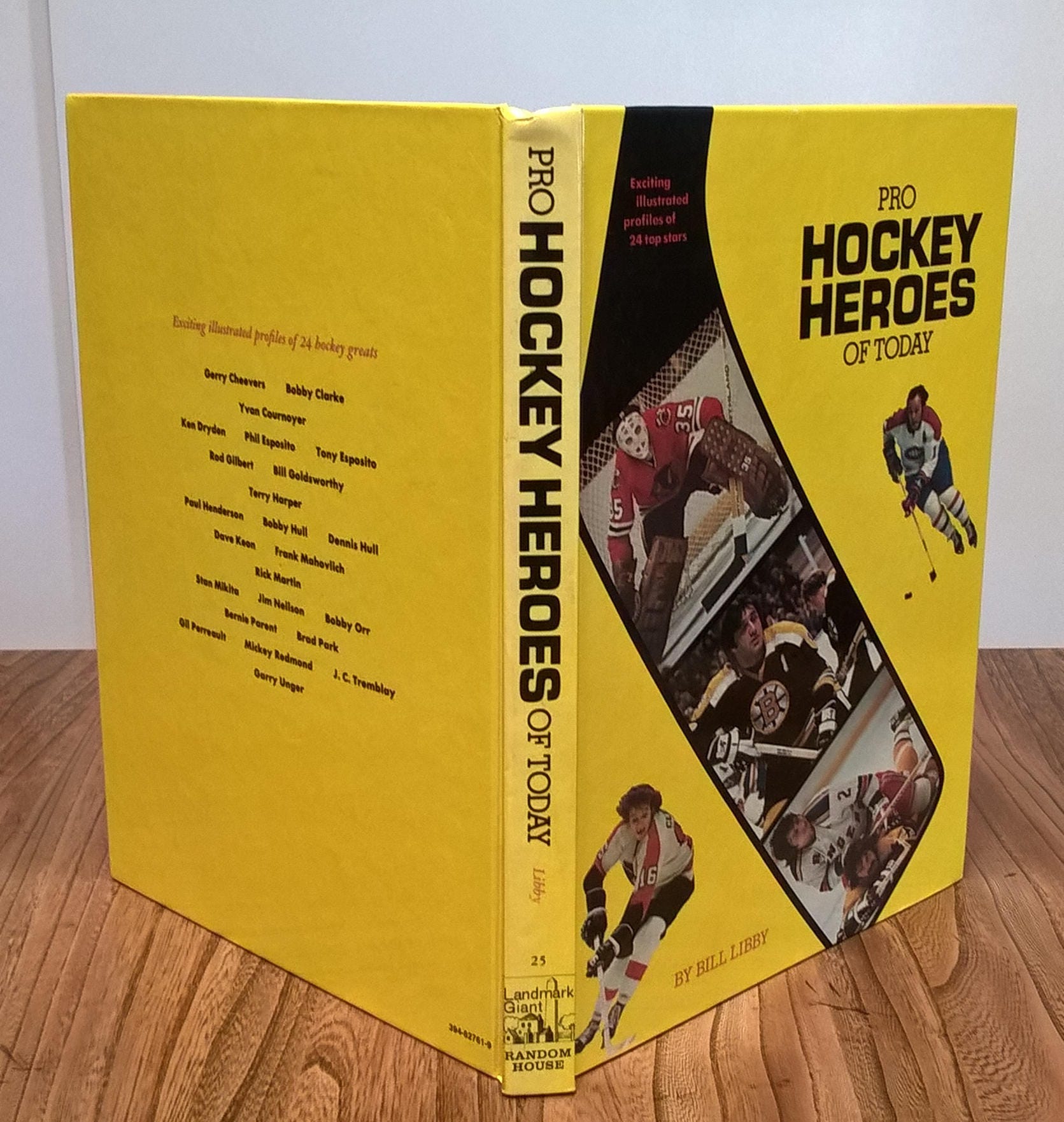 Pro Hockey Heroes of Today - Bill Libby - First Edition