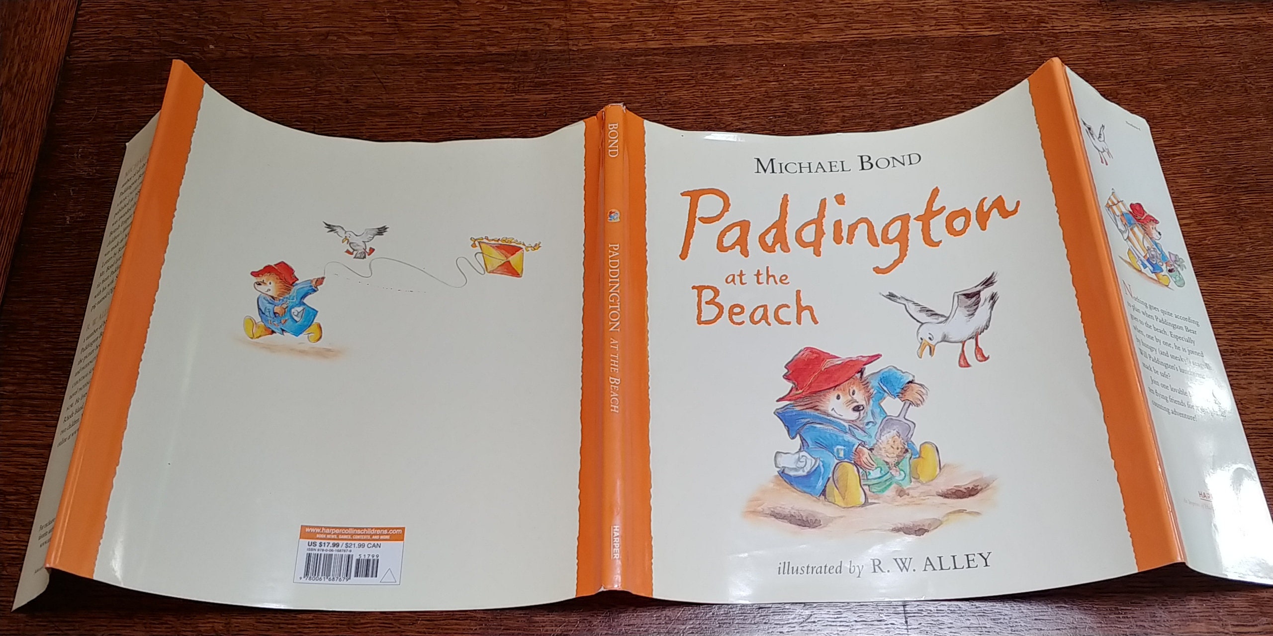 Paddington at the Beach by Michael Bond, R W Alley - First Edition ...