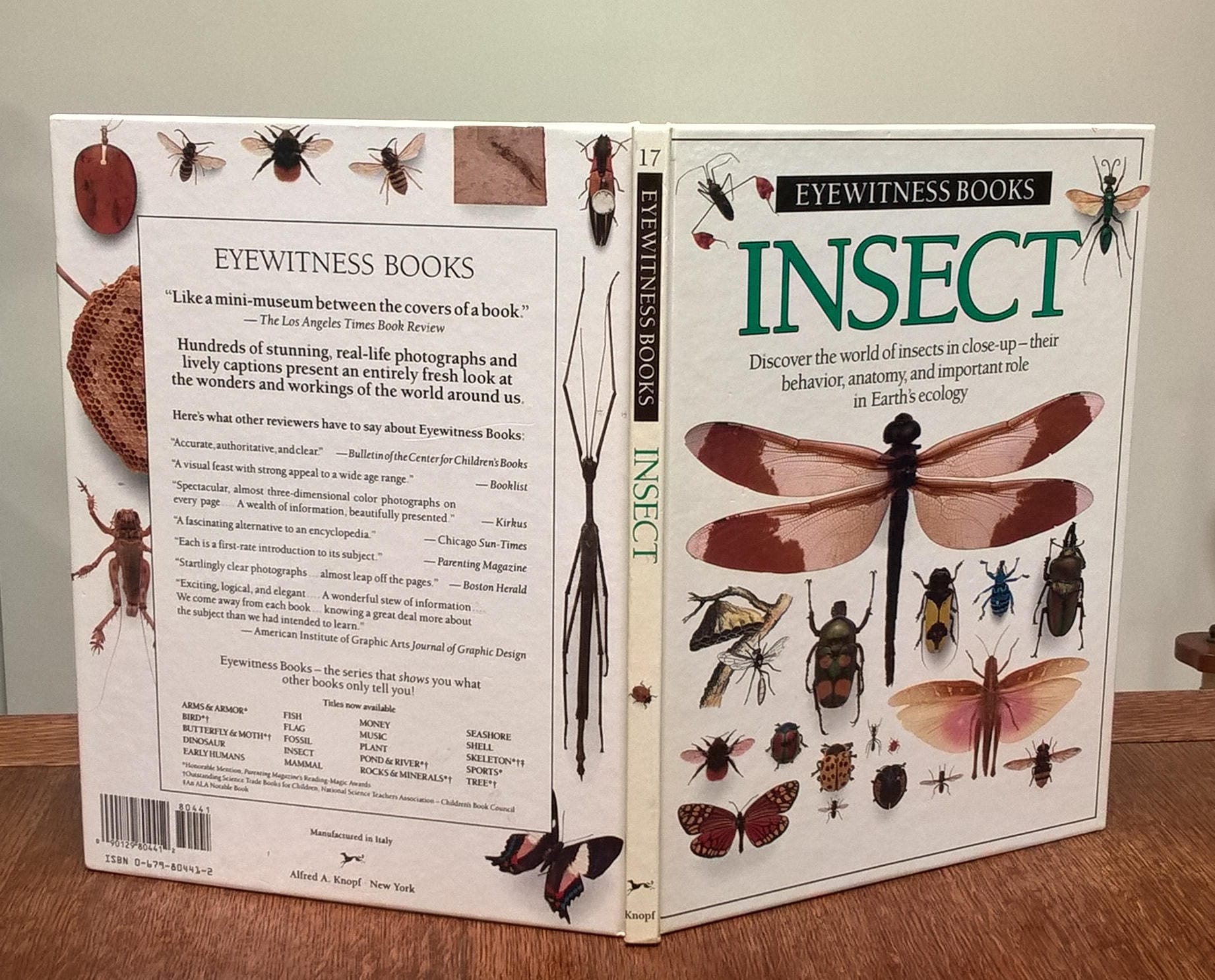 Insect - Eyewitness Books - Lawrence Mound - First Edition Children's ...