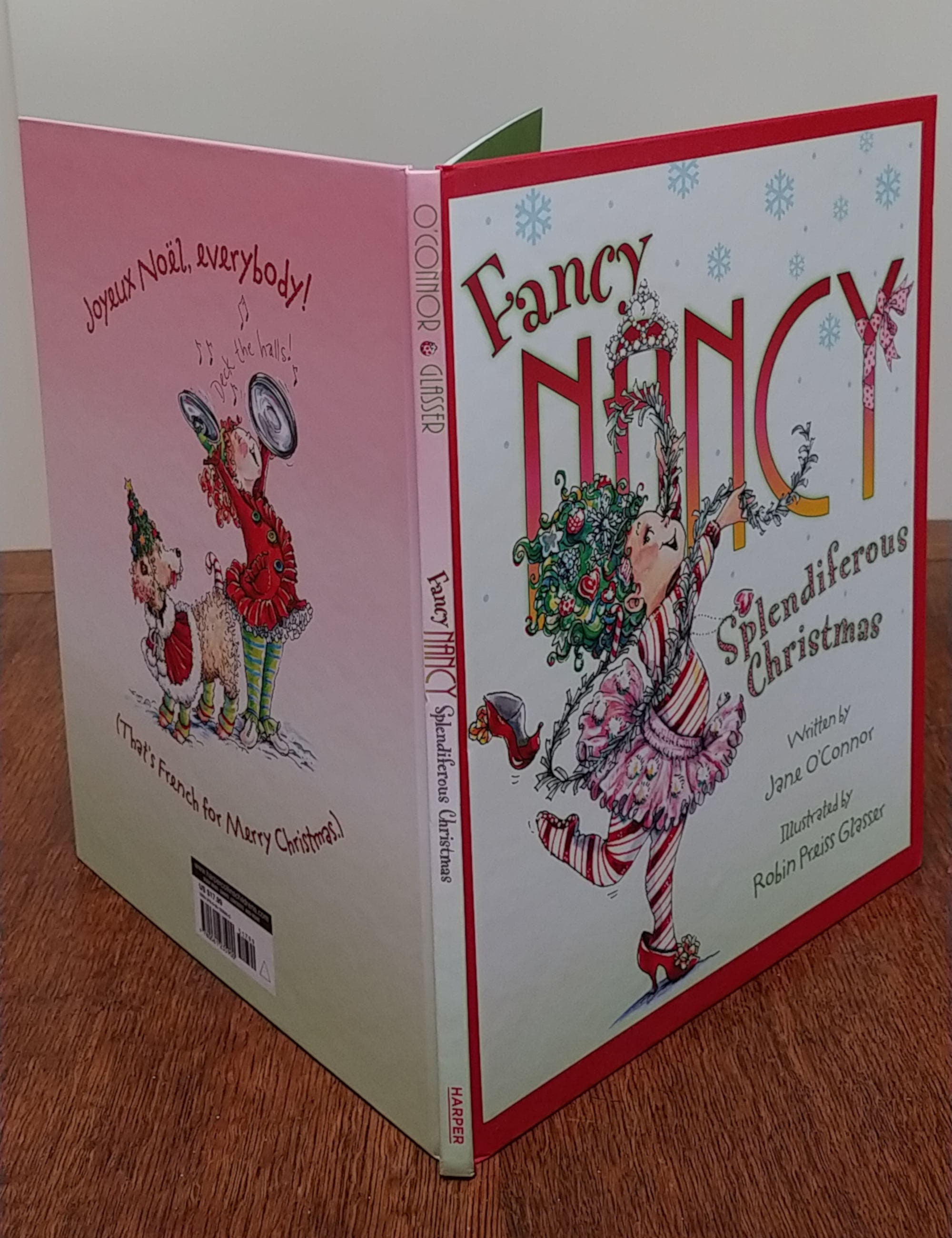 Fancy Nancy Splendiferous Christmas by Jane O'Connor and Robin Preiss ...