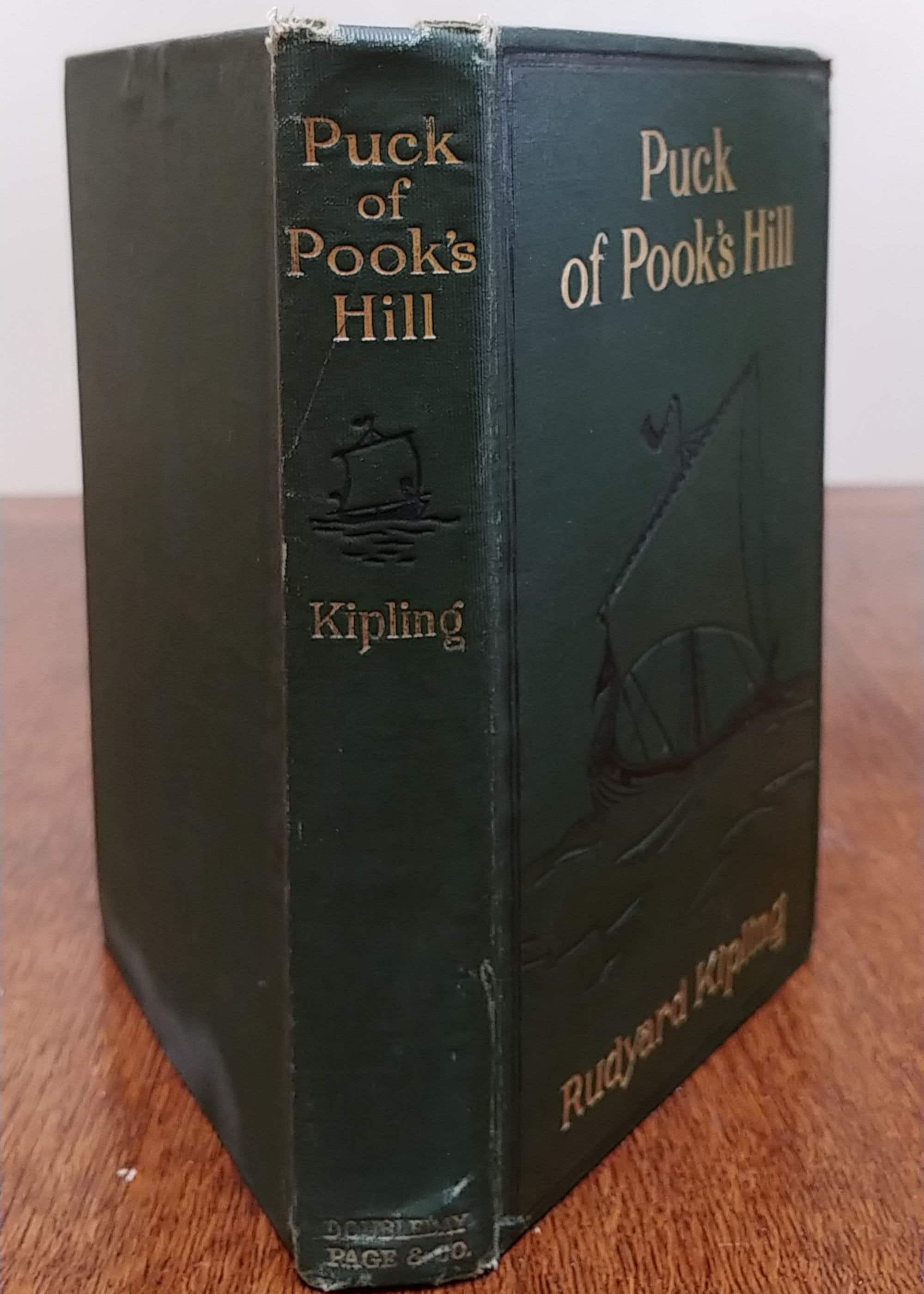 Puck of Pook's Hill by Rudyard Kipling - Arthur Rackham - First Edition ...
