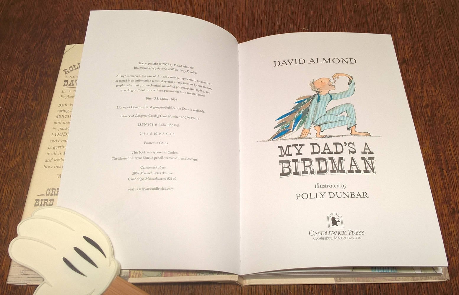 My Dad's A Birdman - David Almond - Polly Dunbar - First Edition ...
