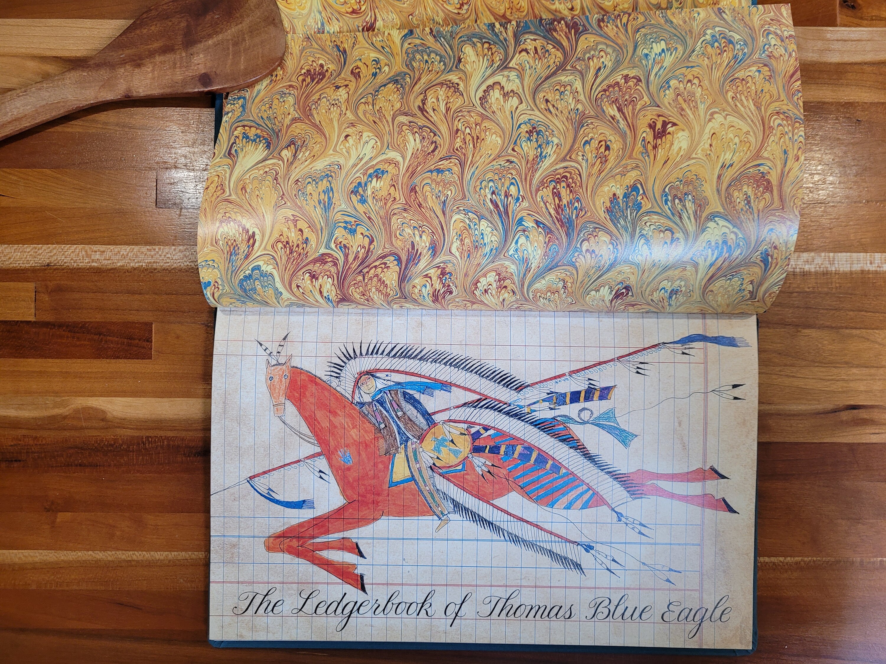 The Ledgerbook of Thomas Blue Eagle by Gae Matthaei, Jewell Grutman - 1999 Edition - Vintage ...