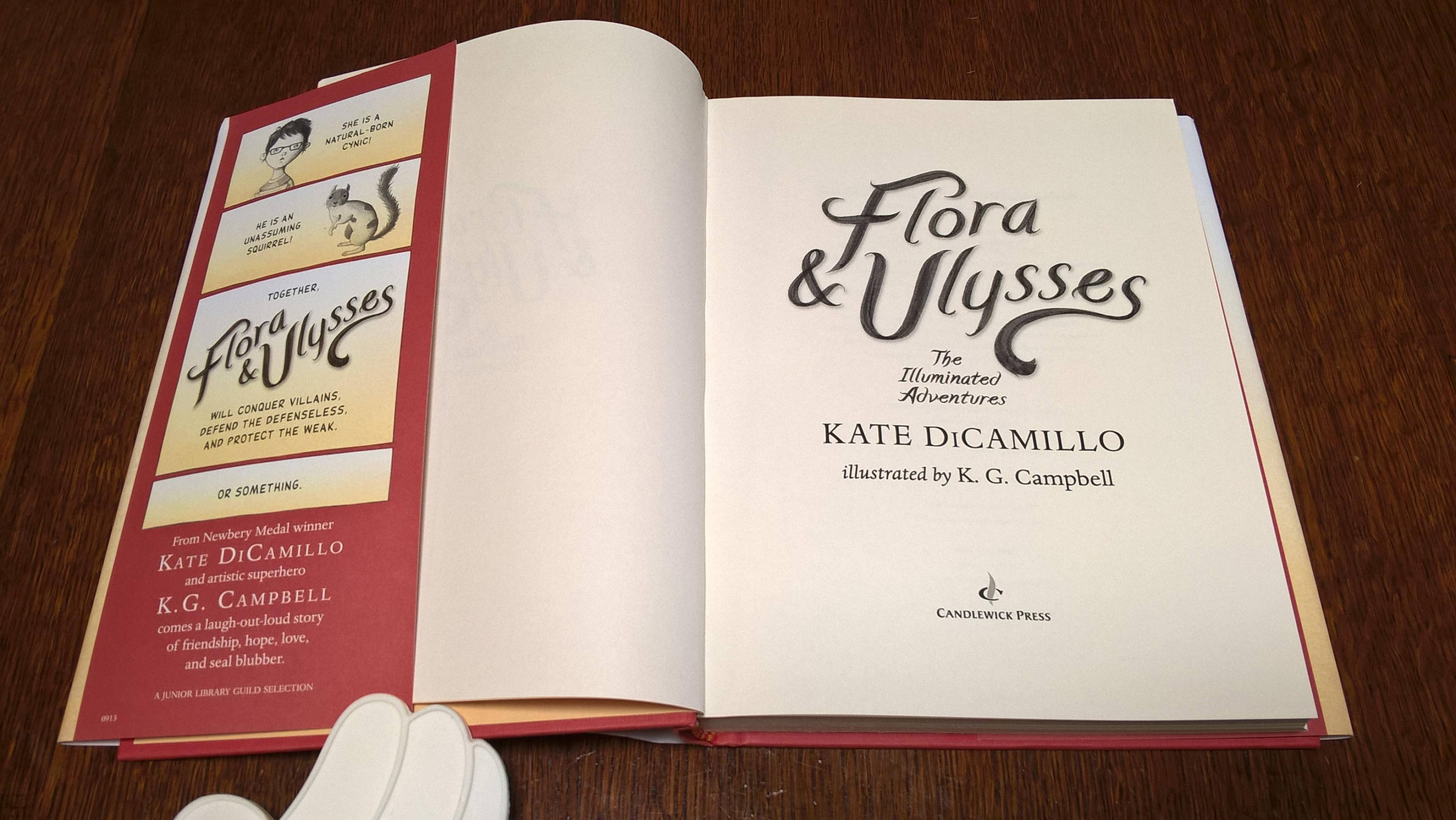 Flora & Ulysses by Kate DiCamillo, K G Campbell - First Edition ...