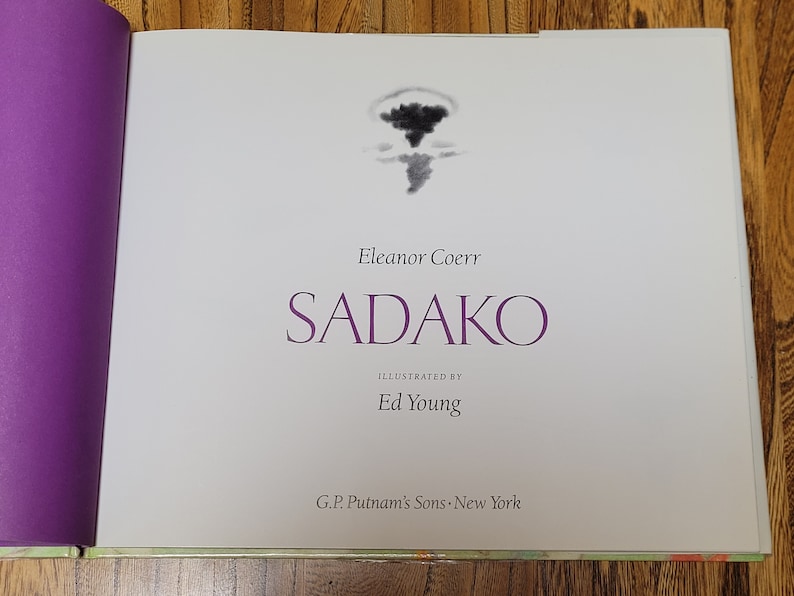 Sadako by Eleanor Coerr and Ed Young, 1993 Edition. - Etsy