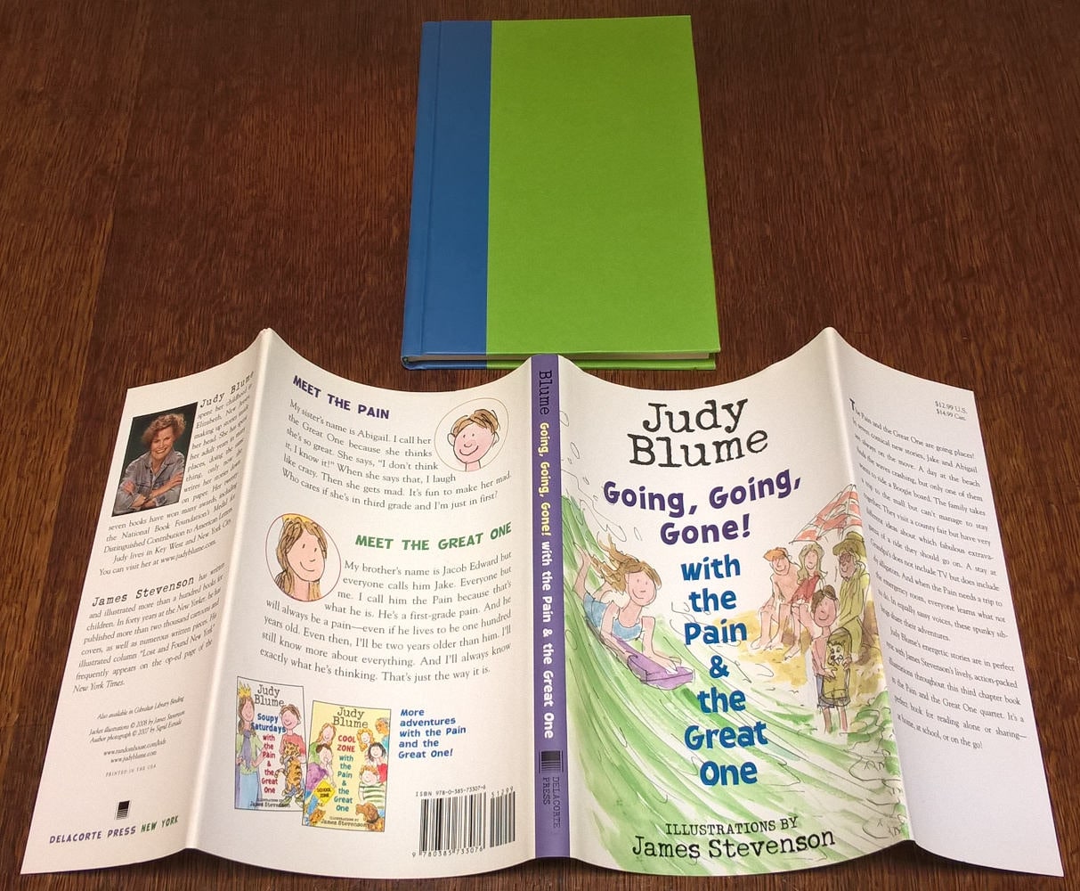 Going, Going, Gone! by Judy Blume - The Pain and The Great One Series ...