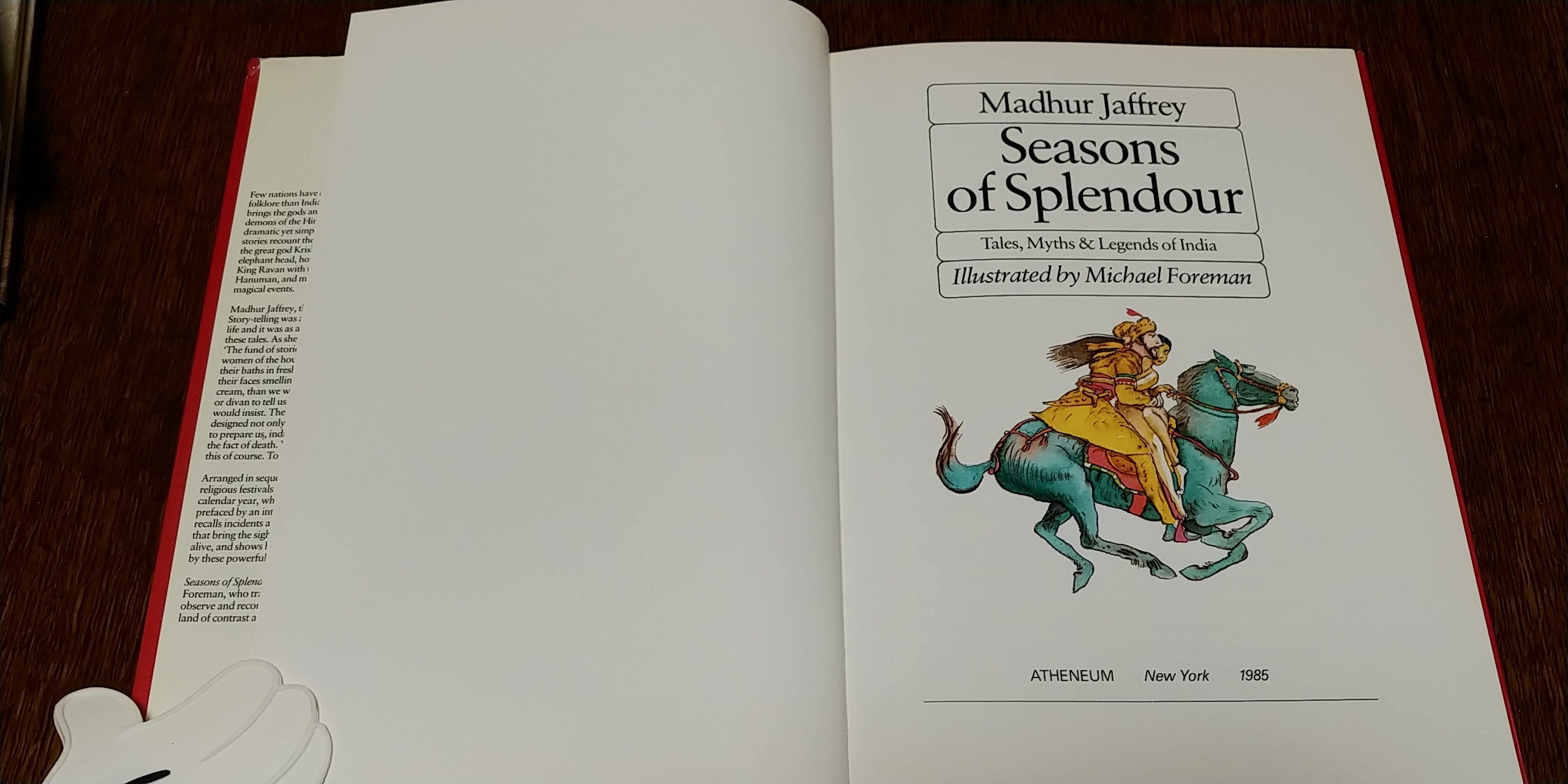 Seasons of Splendour by Madhur Jaffrey, Michael Foreman - Tales, Myths ...