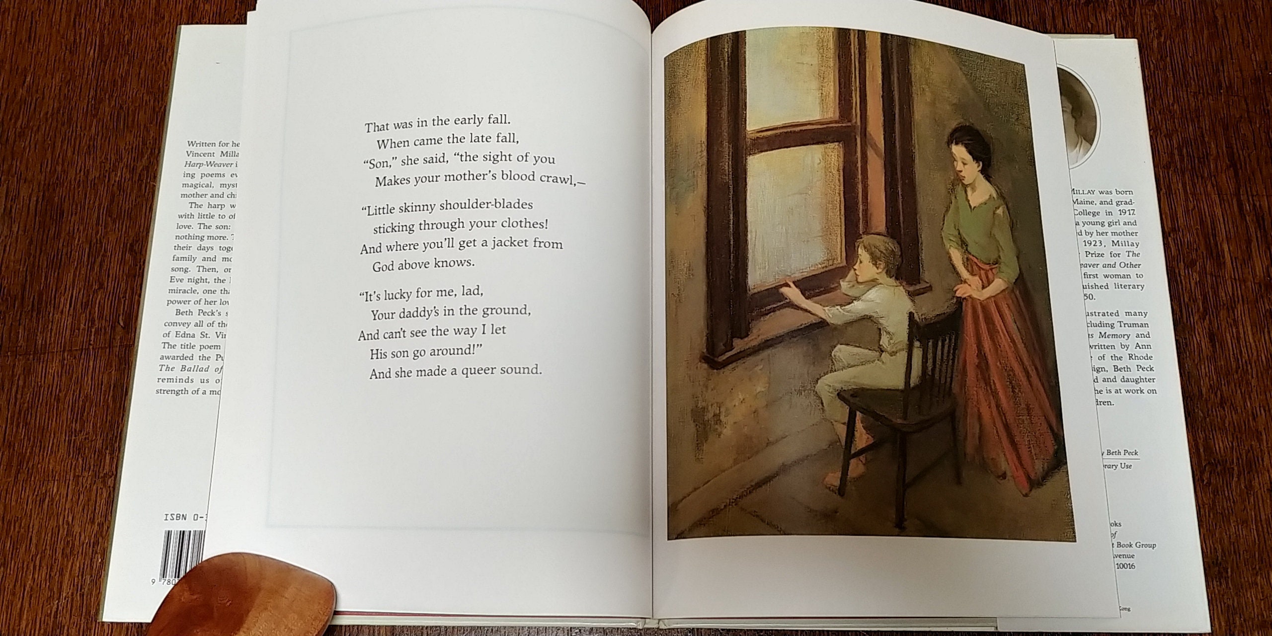 The Ballad of the Harp-Weaver by Edna St. Vincent Millay - Beth Peck ...