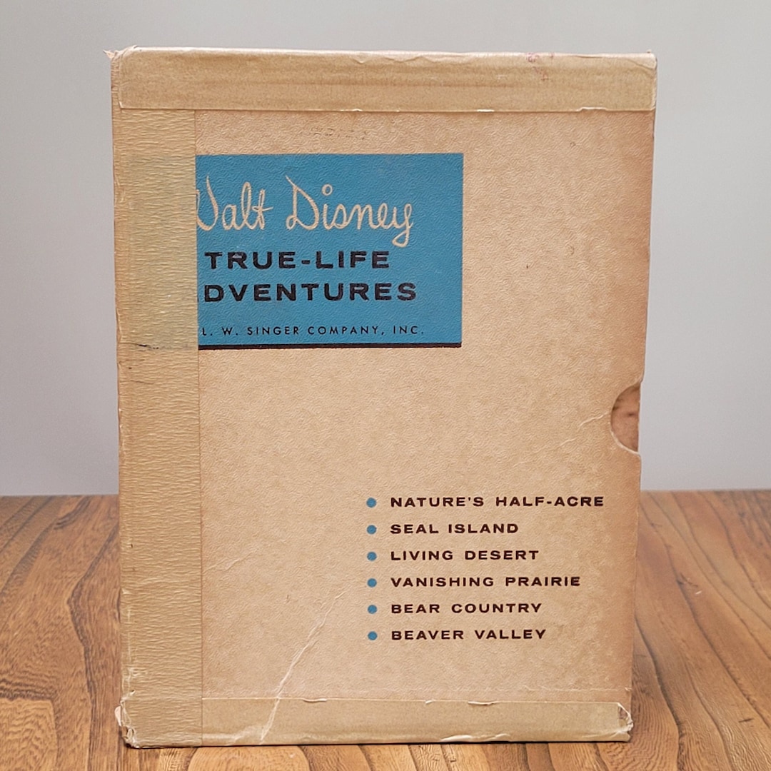 Walt Disney True-life Adventures Books, 1958 Canadian Edition. - Etsy
