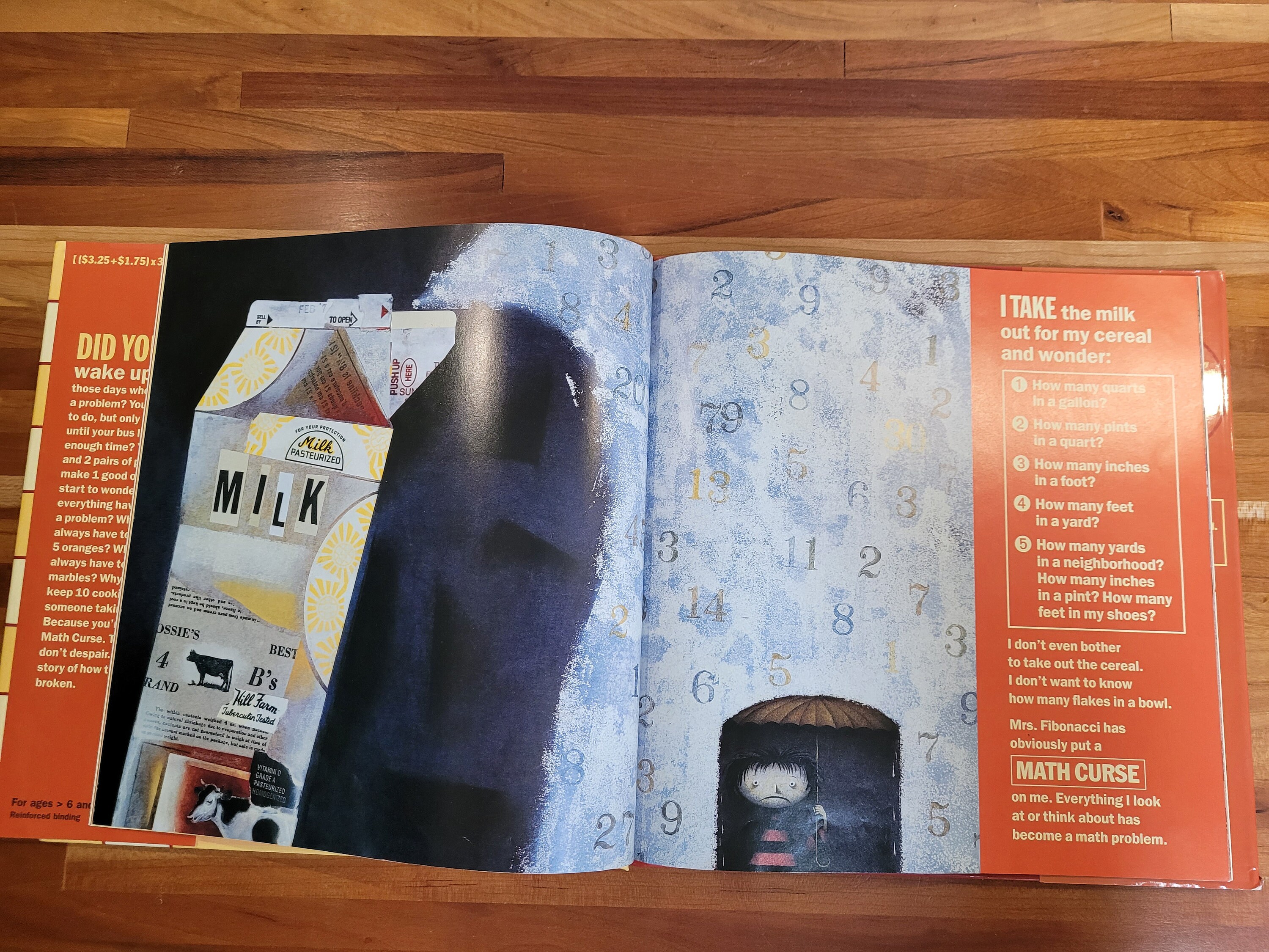 Math Curse by Jon Scieszka, Lane Smith - First Edition - Child Book ...