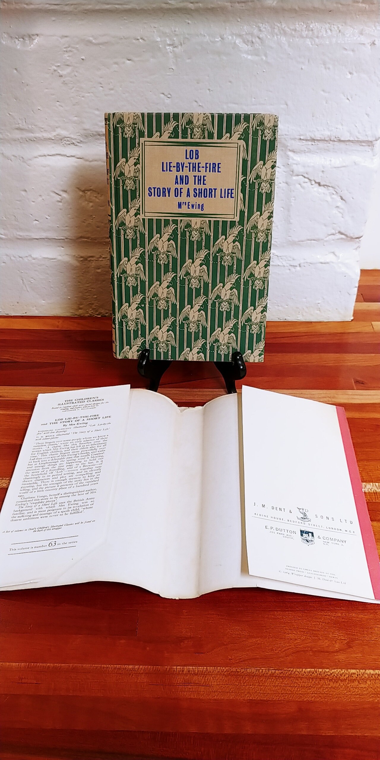 Lob Lie-By-The-Fire and The Story of a Short Life by Mrs Ewing - First ...