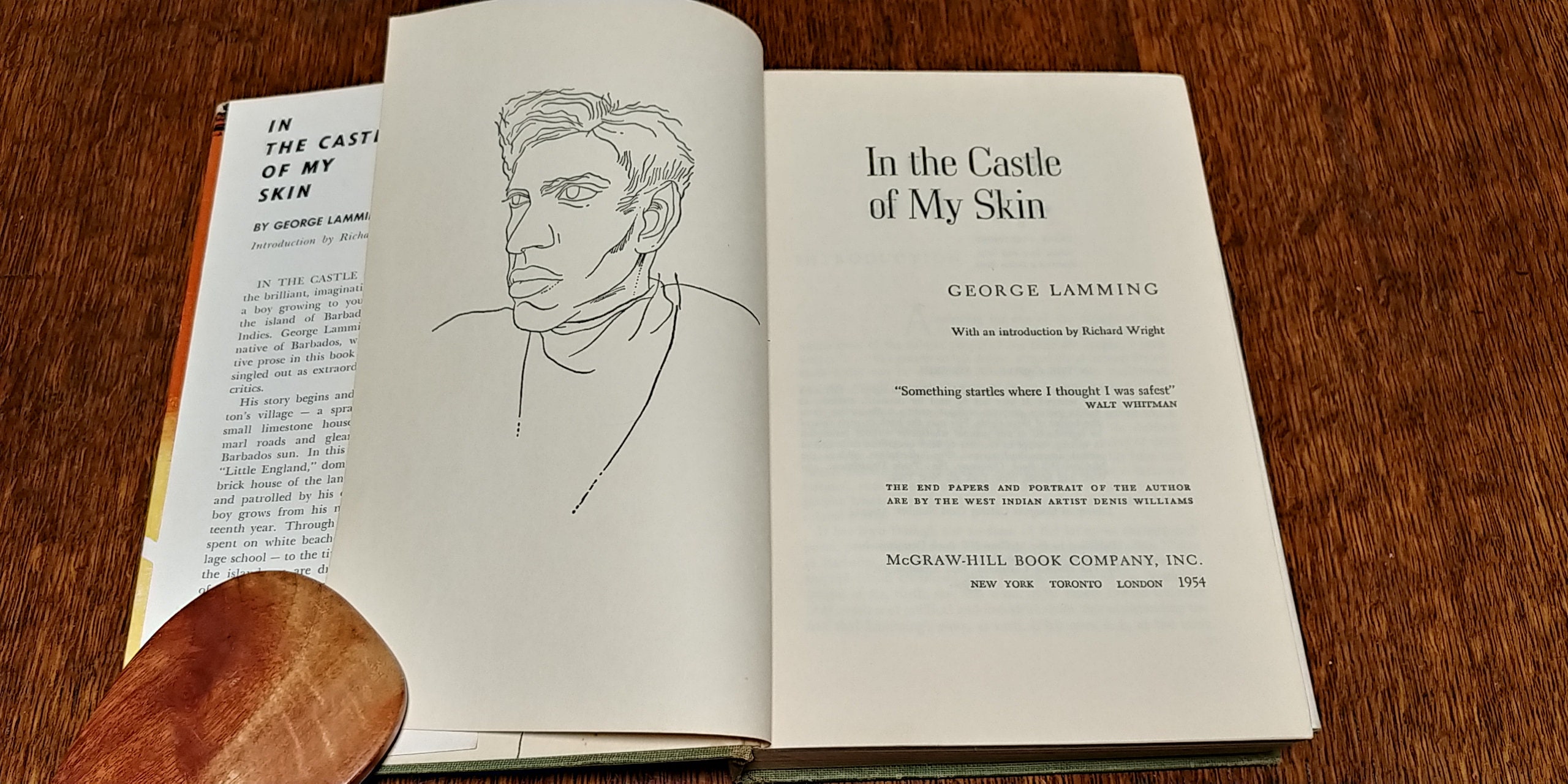 In the Castle of My Skin by George Lamming - 1954 U. S. Edition ...