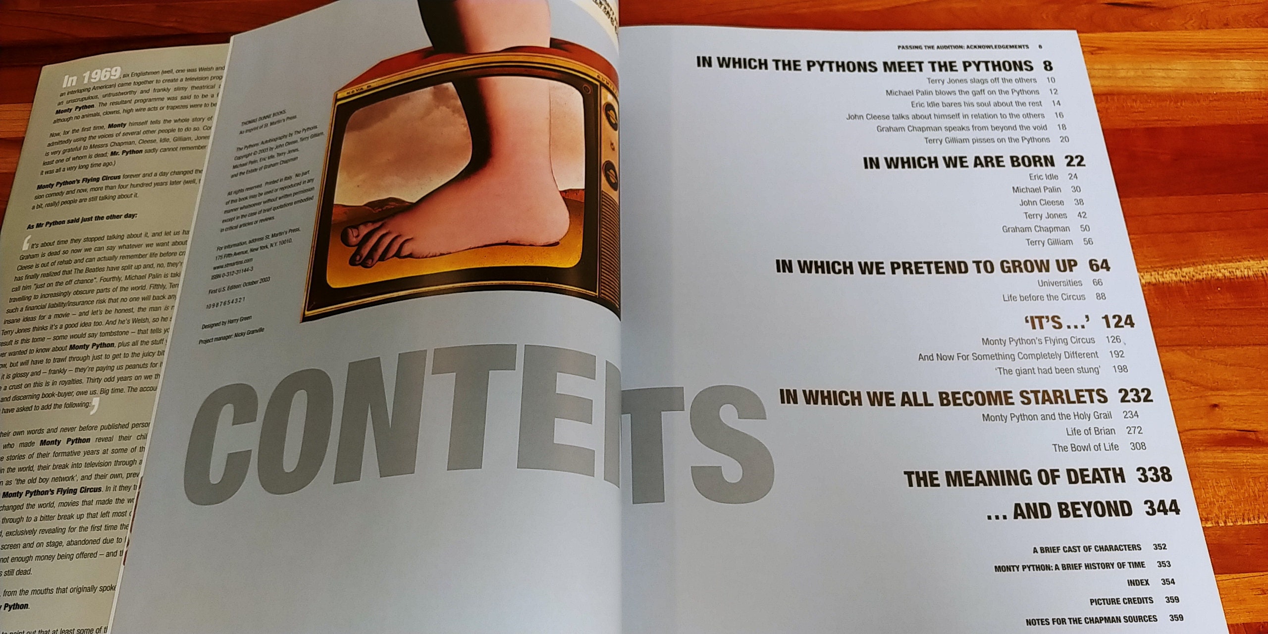 The Pythons Autobiography, 2003 first edition, by The Pythons of Monty ...