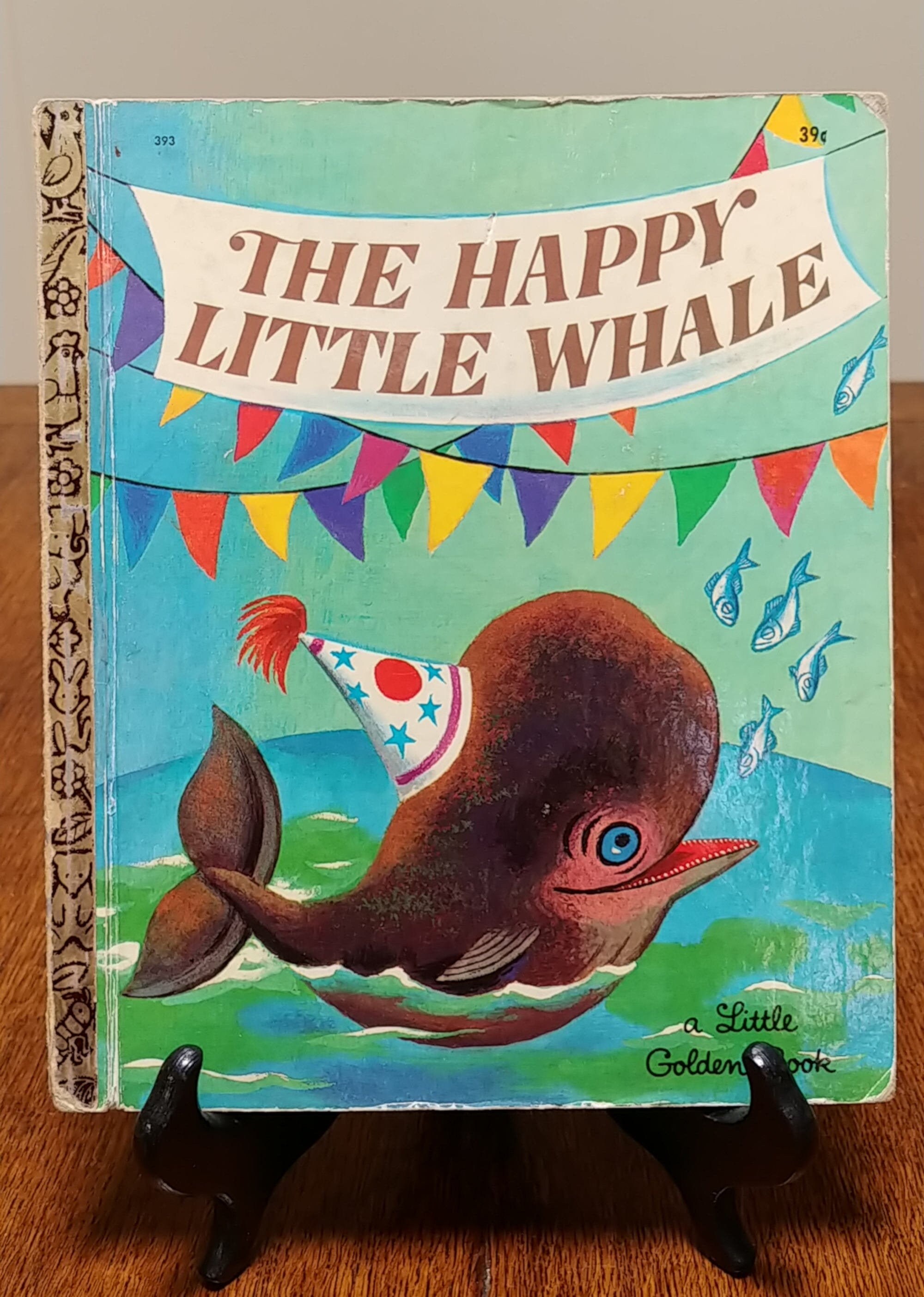 The Happy Little Whale - 1969 Little Golden Book - First Edition ...