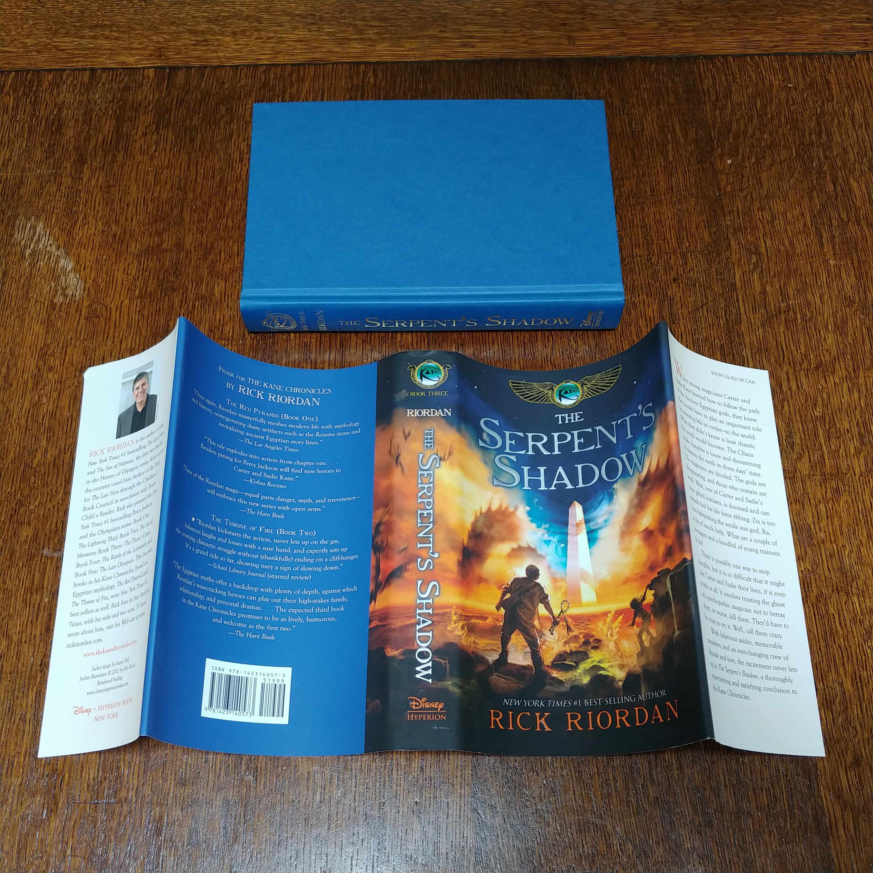 The Serpent's Shadow by Rick Riordan - First Edition - Book #3 The Kane ...