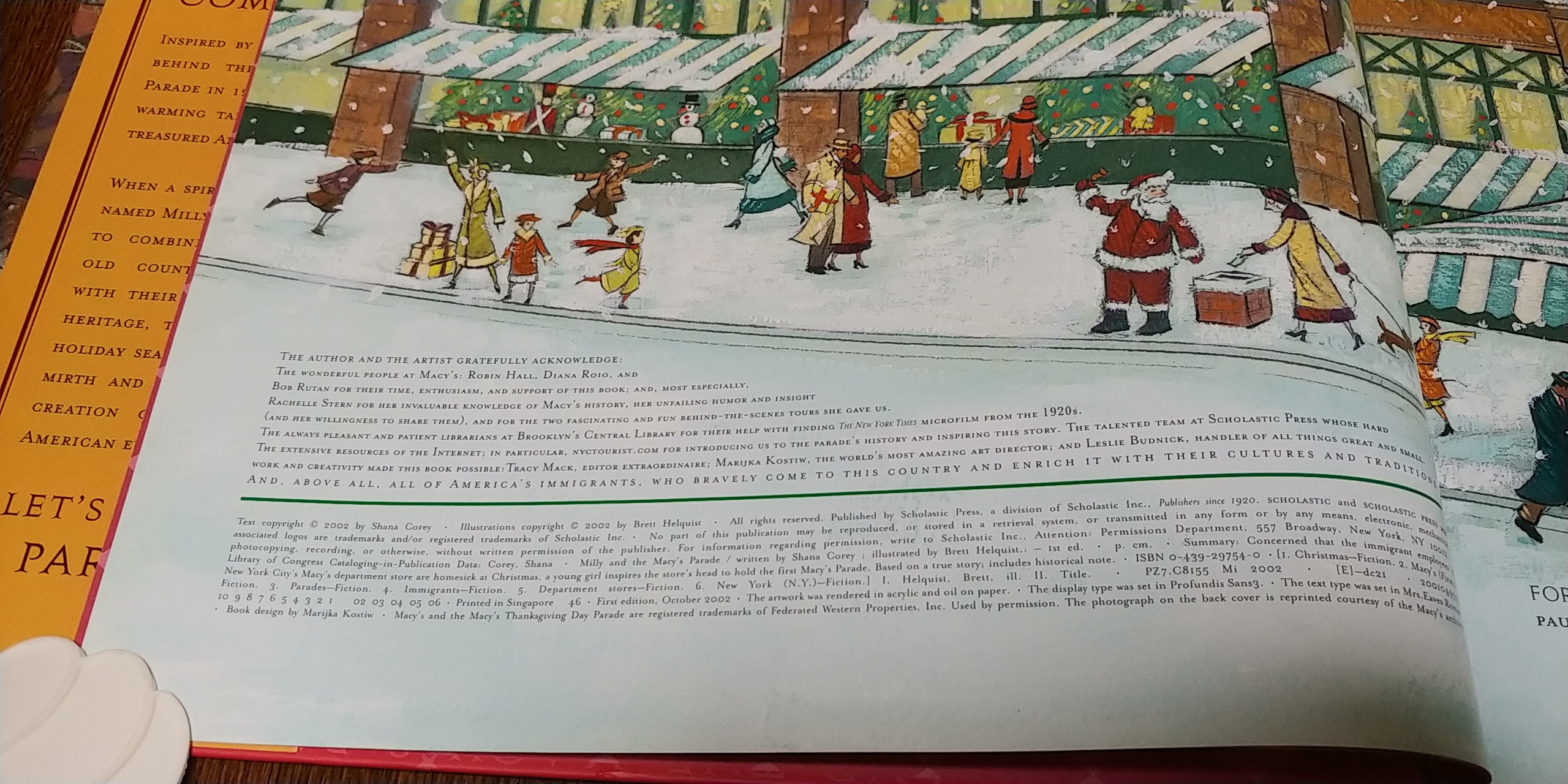 Milly and the Macy's Parade by Shana Corey, Brett Helquist - First ...