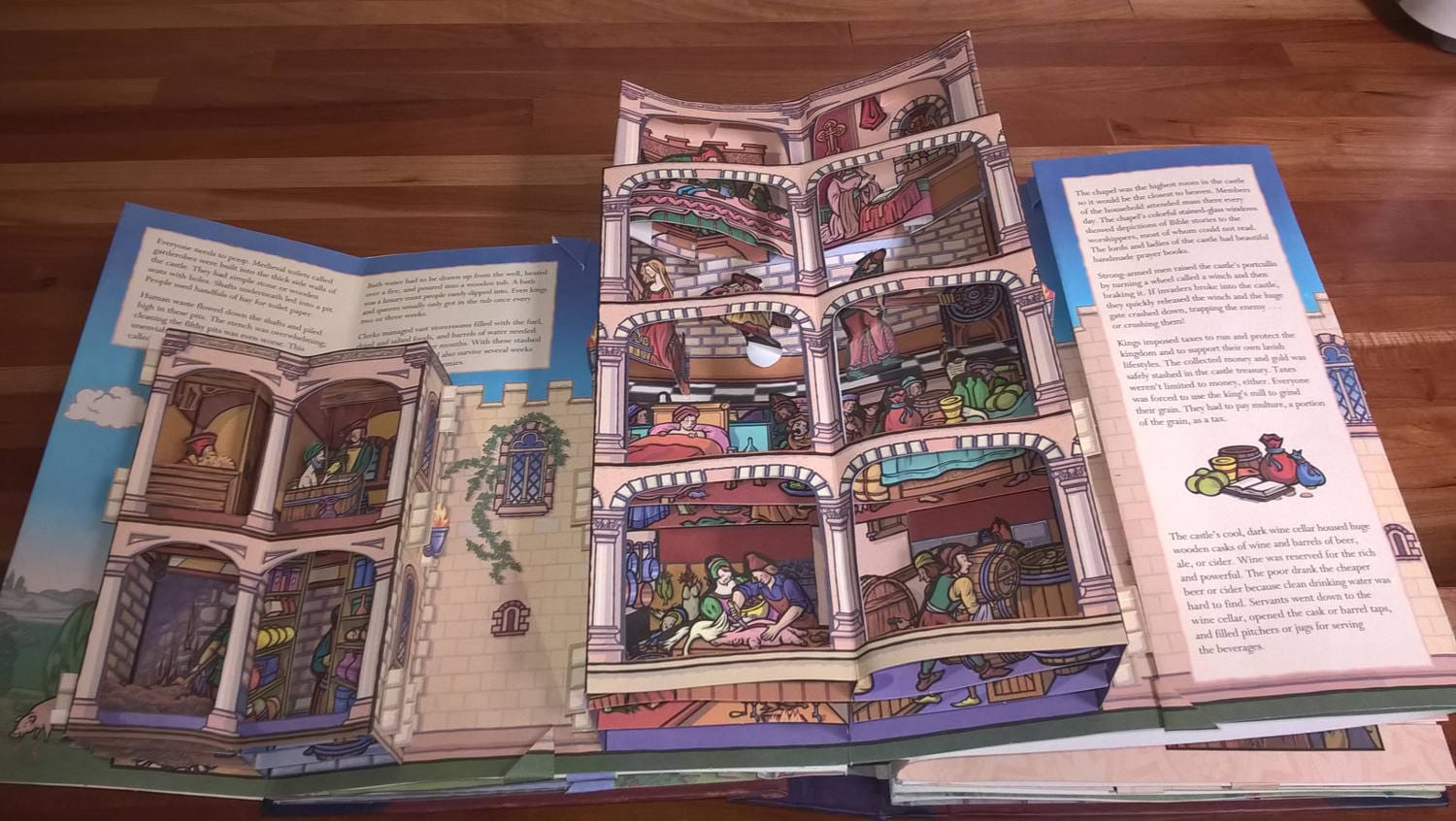 Castle: Medieval Days & Knights by Robert Sabuda - First Edition ...