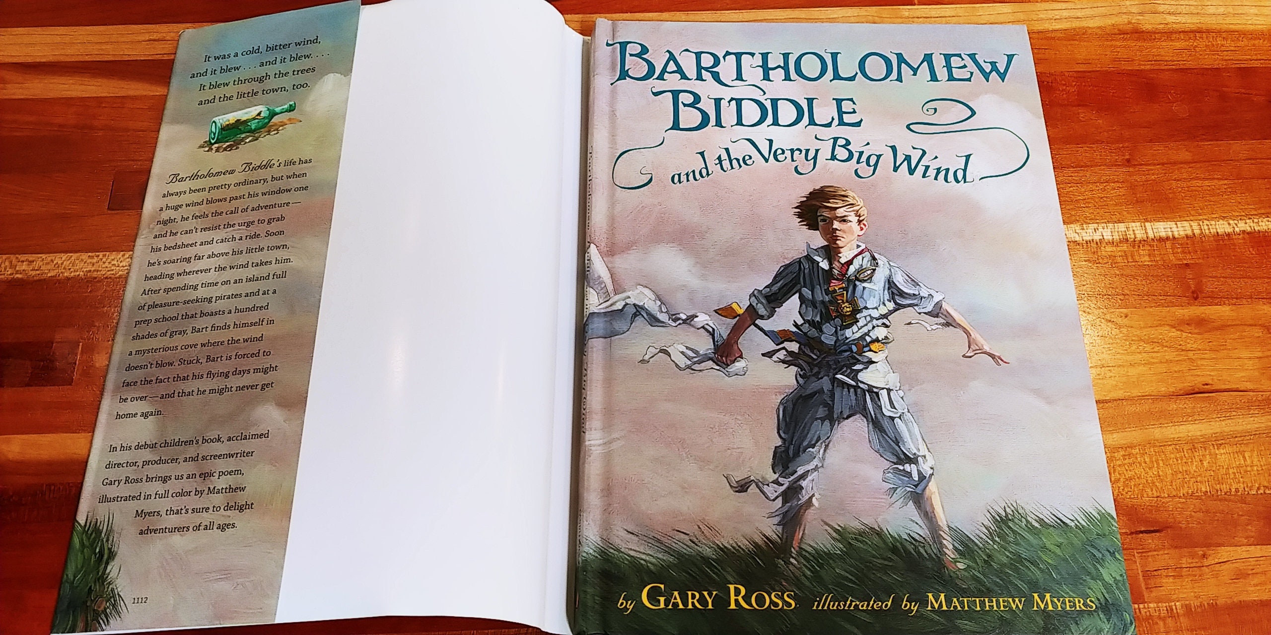 Bartholomew Biddle and the Very Big Wind by Gary Ross, Matthew Myers ...