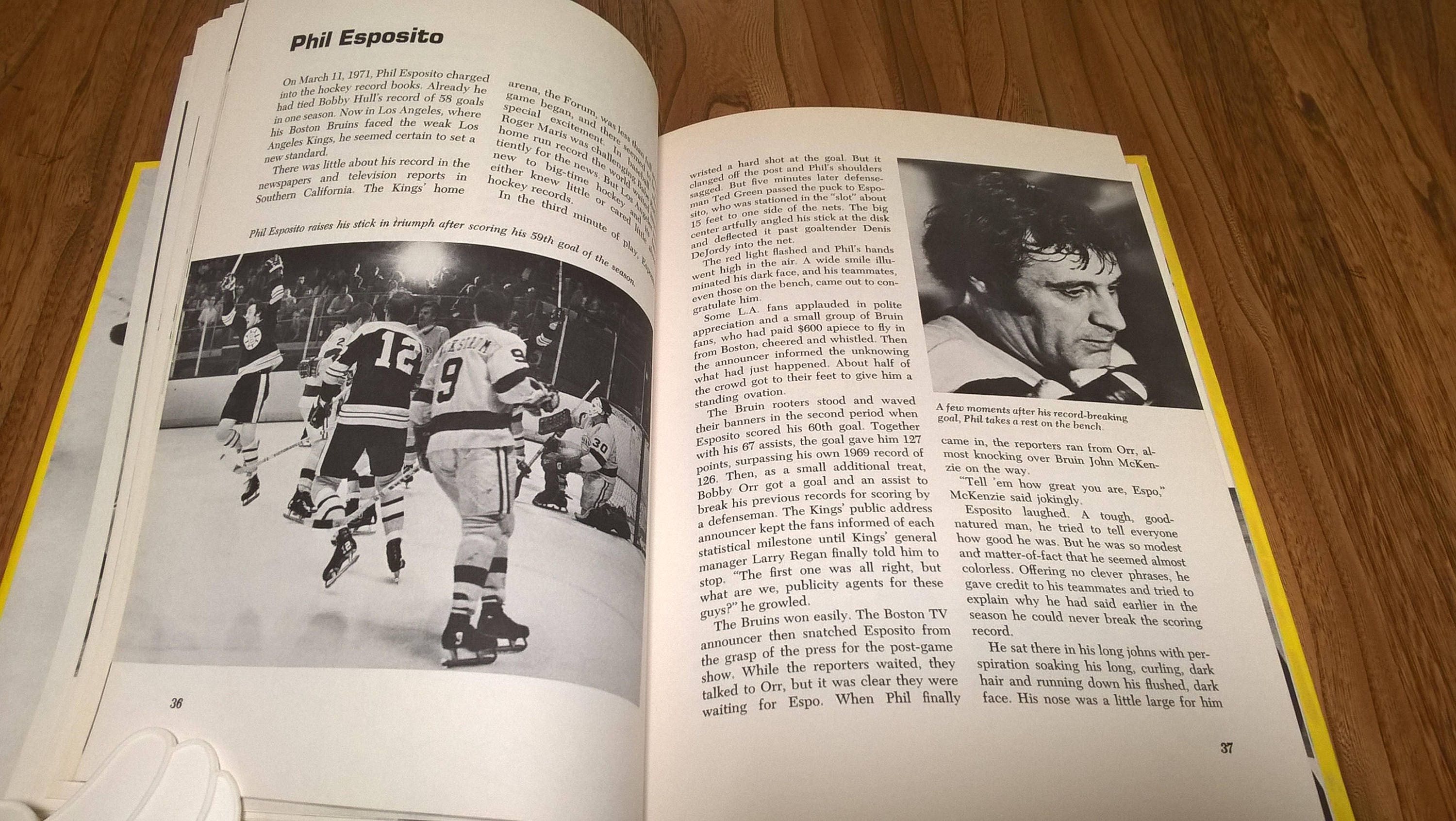 Pro Hockey Heroes of Today - Bill Libby - First Edition