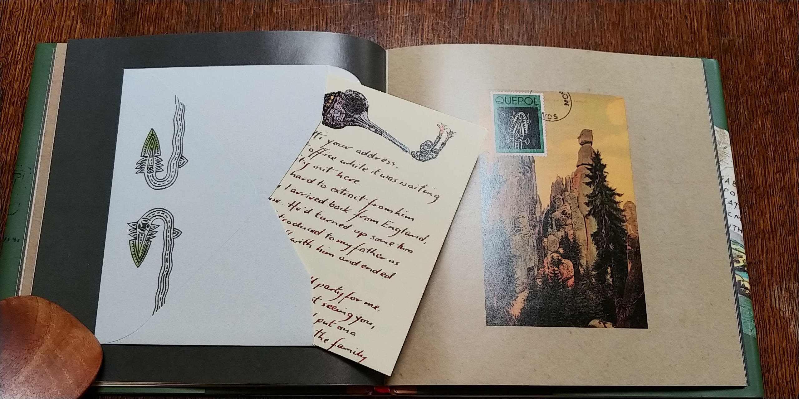 The Golden Mean by Nick Bantock - In Which the Extraordinary ...