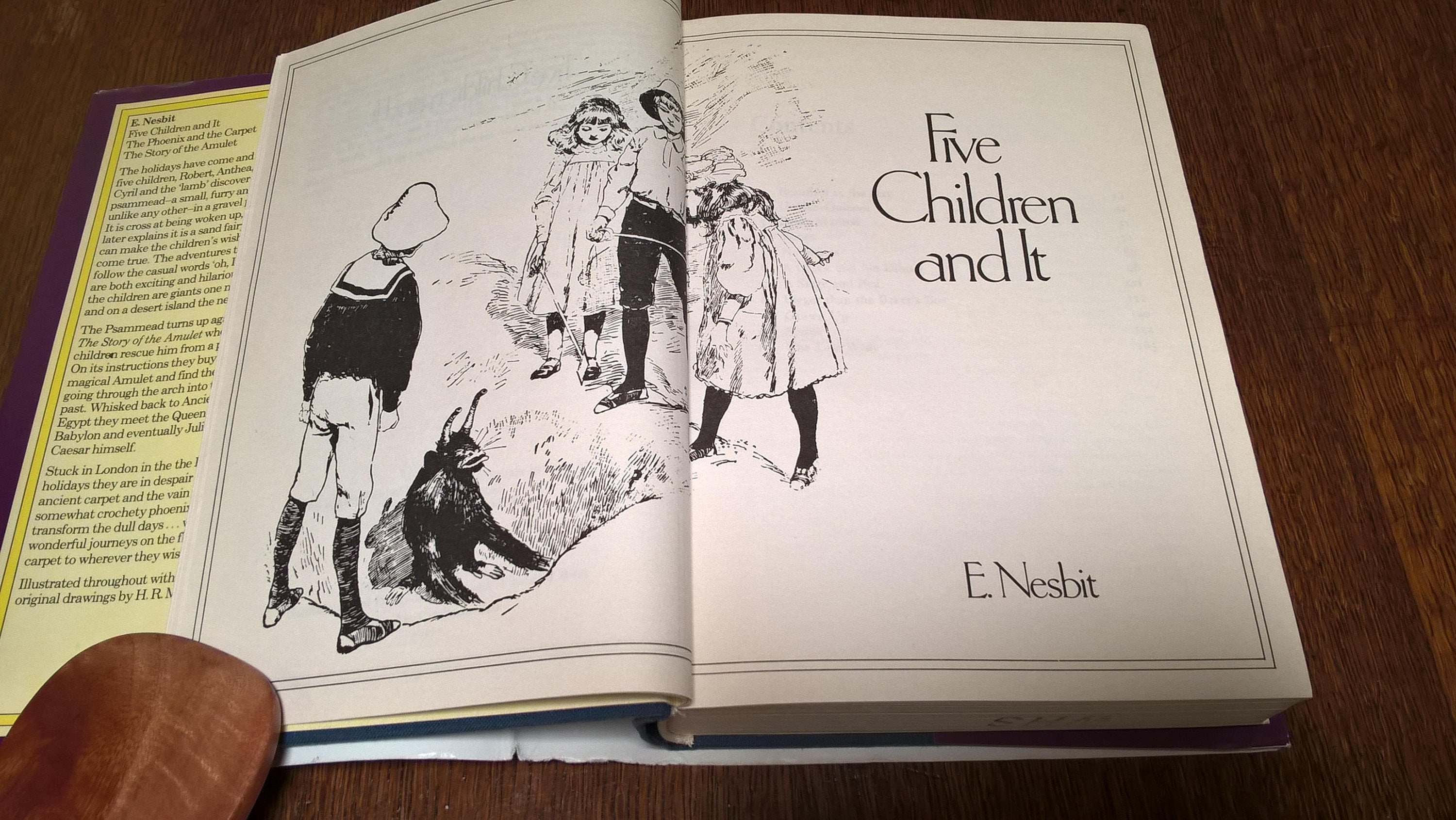 Psammead Series - E Nesbit - First Edition Children's Books - Five ...