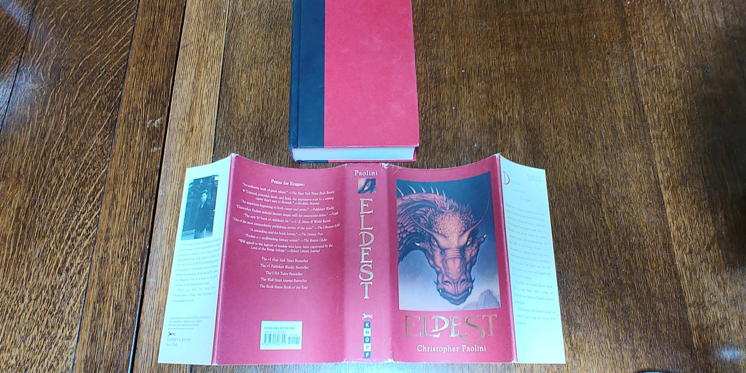 Eldest by Christopher Paolini - Inheritance Cycle - First Edition ...