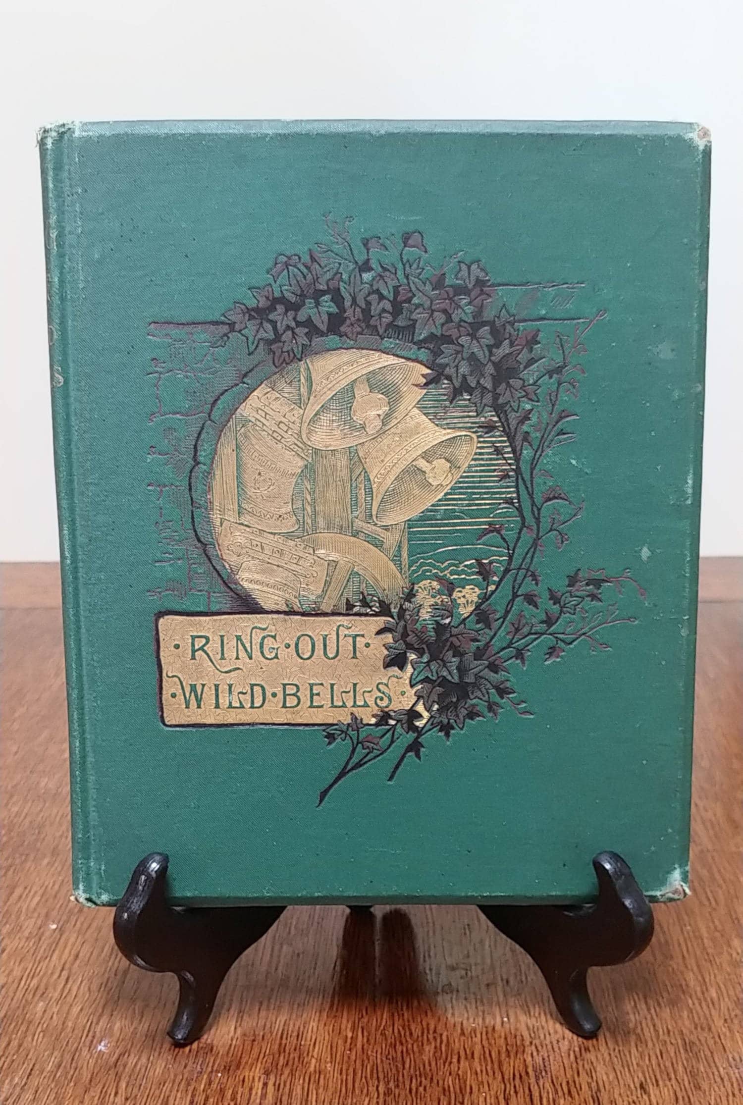 Ring Out Wild Bells by Alfred Tennyson - Vintage Book, 1800s, Poetry