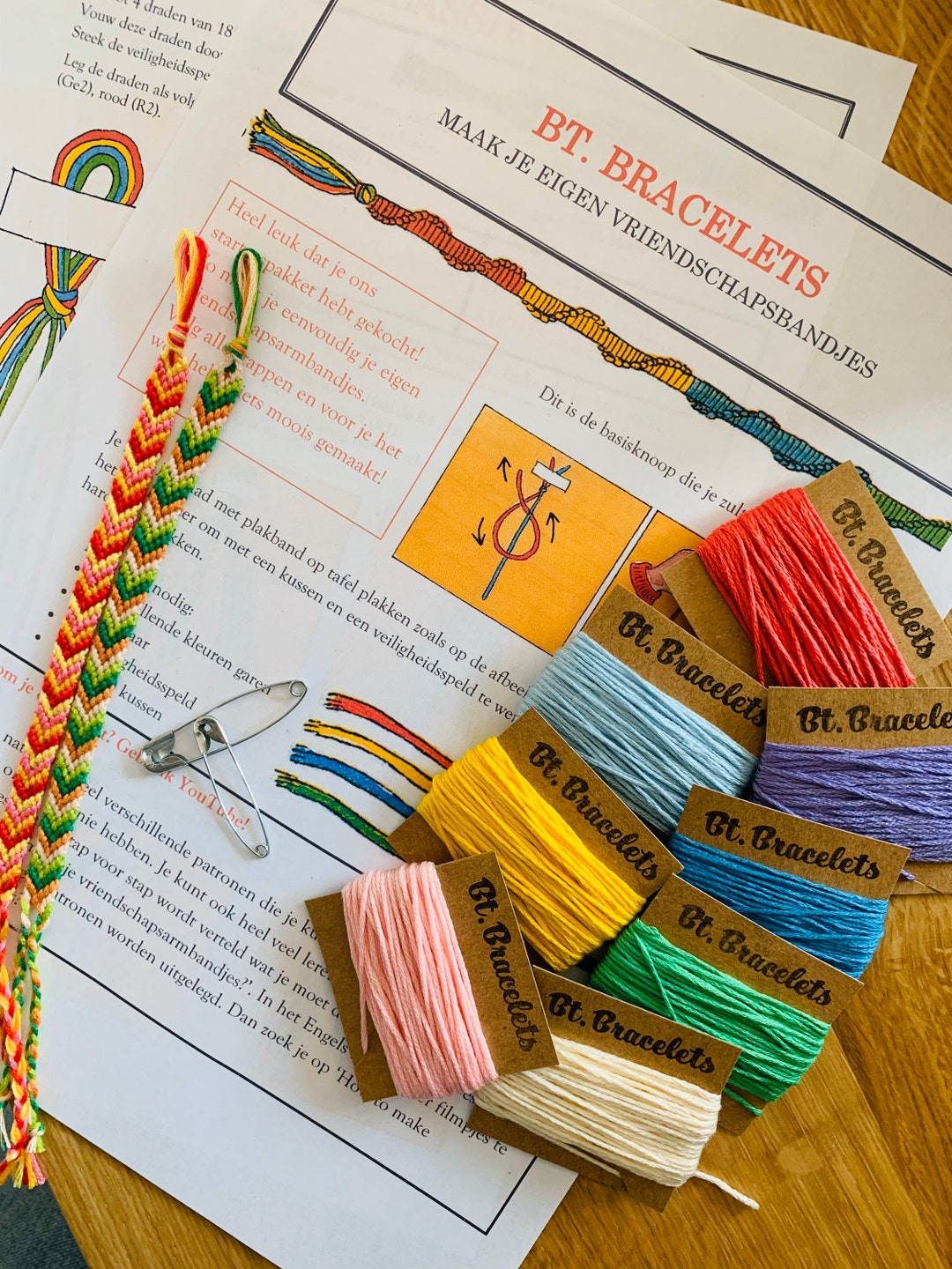 Dutch Starter Pack Friendship Bands Dutch DIY Do It Yourself - Etsy