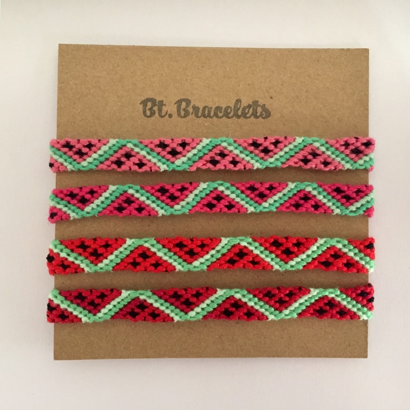 Watermelon Bracelet - Etsy