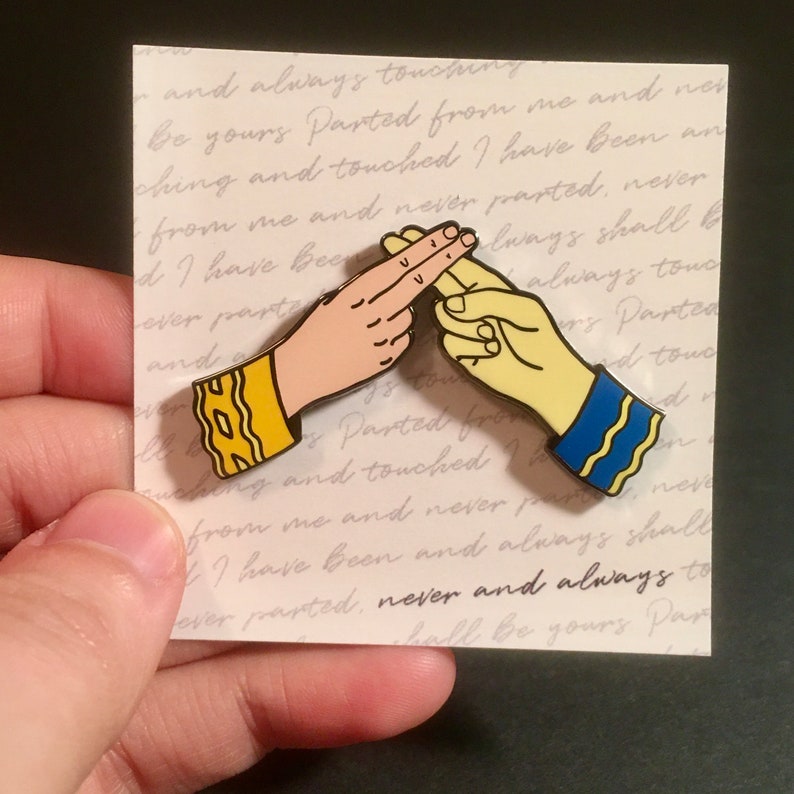 Never & Always Enamel Pin | Etsy