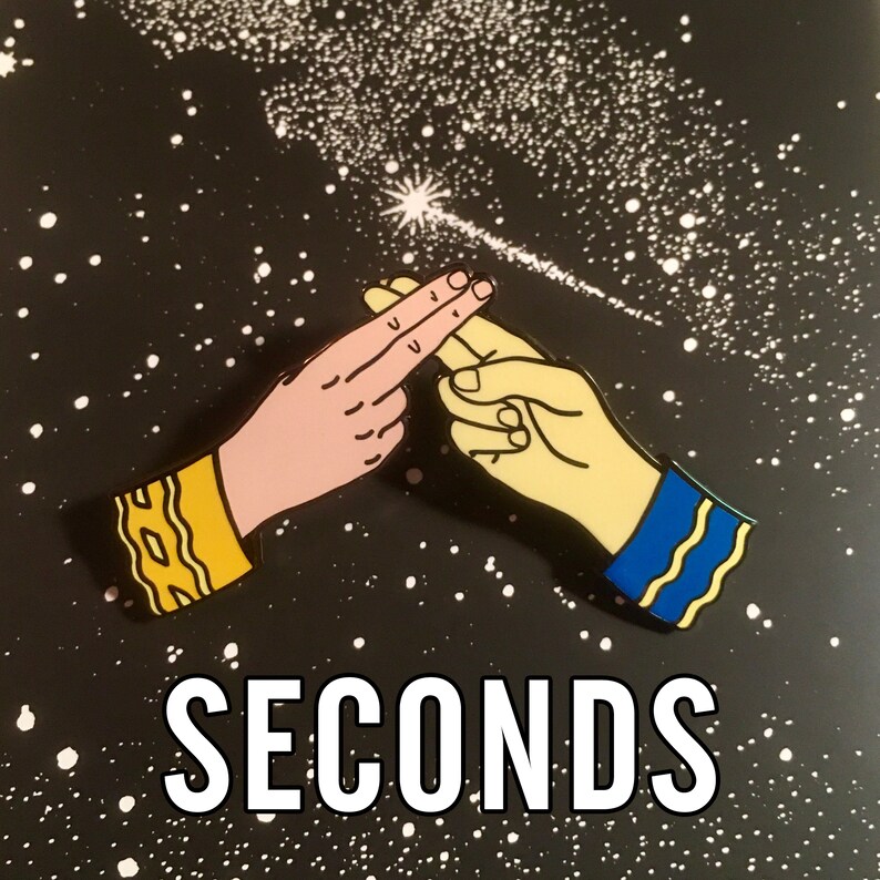 Never & Always Enamel Pin seconds - Etsy