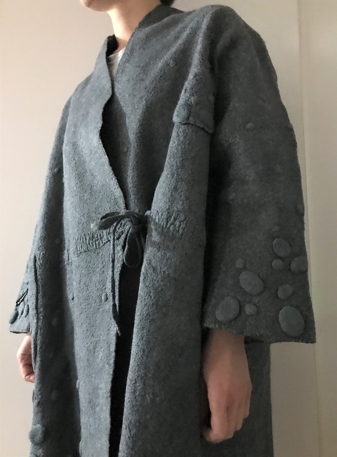Women Oversized Nuno Felt Coat Plus Size Designer Coat - Etsy