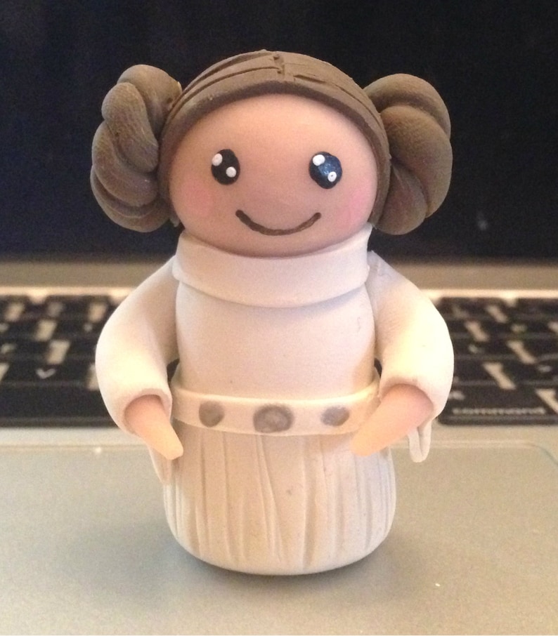 Chibi Kawaii Fan Art Princess Leia | Etsy