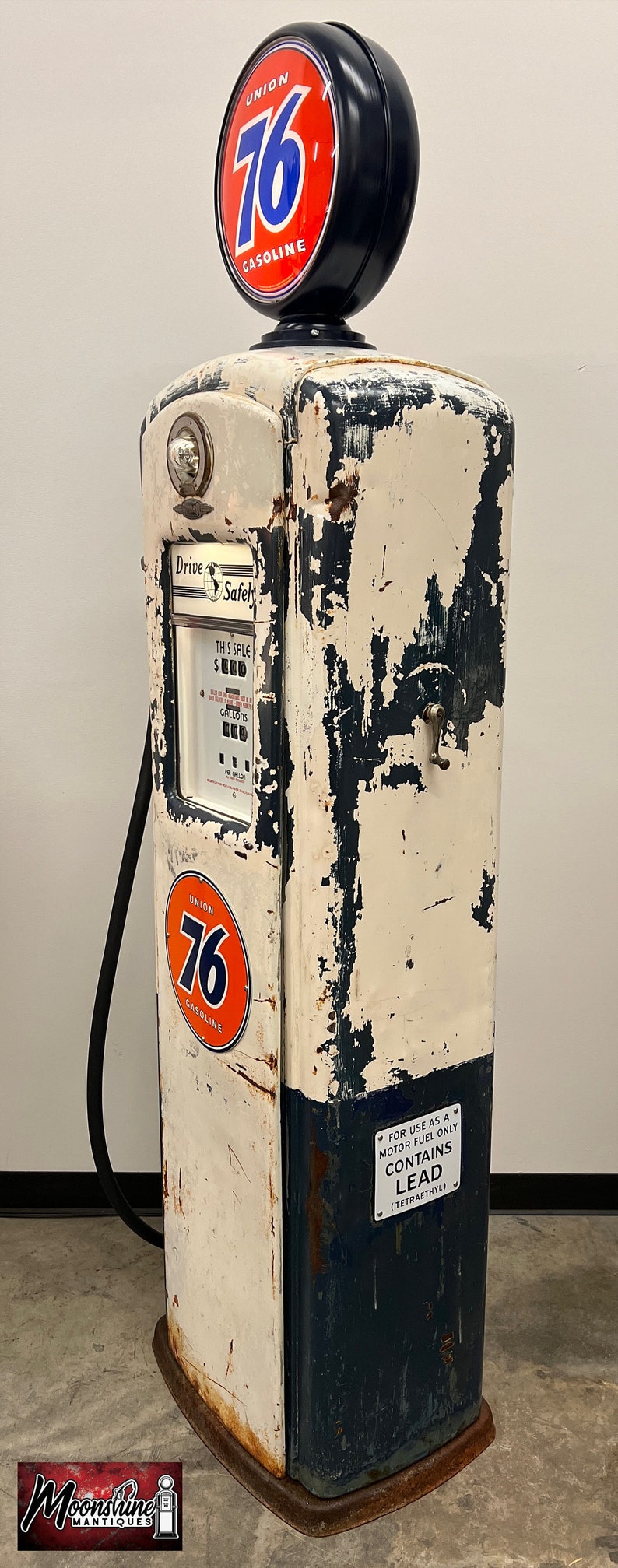 1940s UNION 76 Bennett 646 Gas Pump Rustoration - Etsy