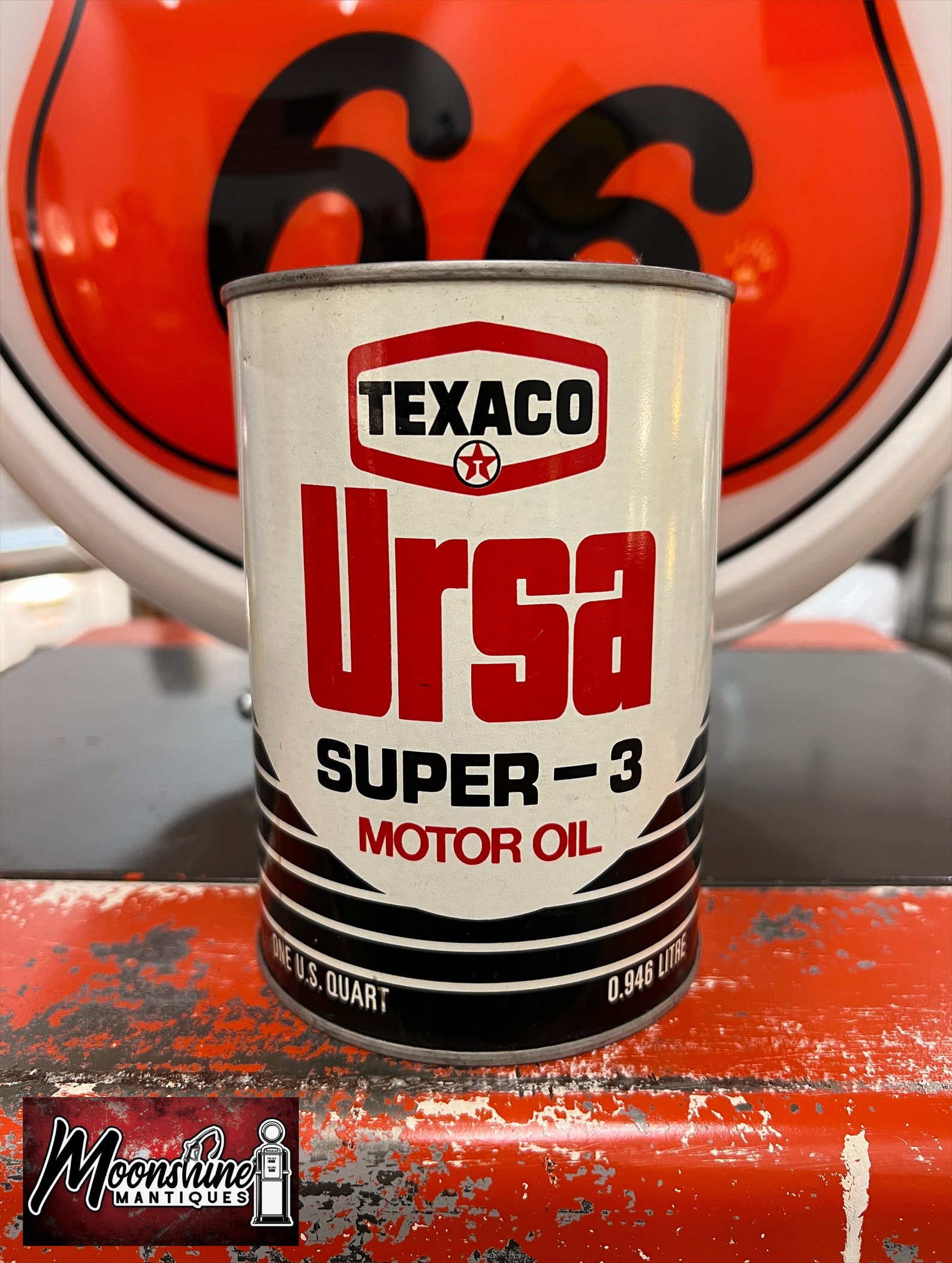 1970s TEXACO Ursa Super-3 Motor Oil Can 1 Qt. Gas & Oil - Etsy