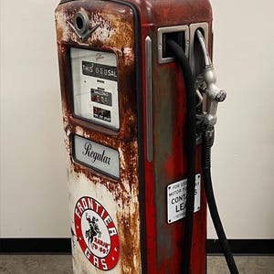 1950’s FRONTIER GASOLINE Gilbarco Gas Pump - Rustoration - Etsy