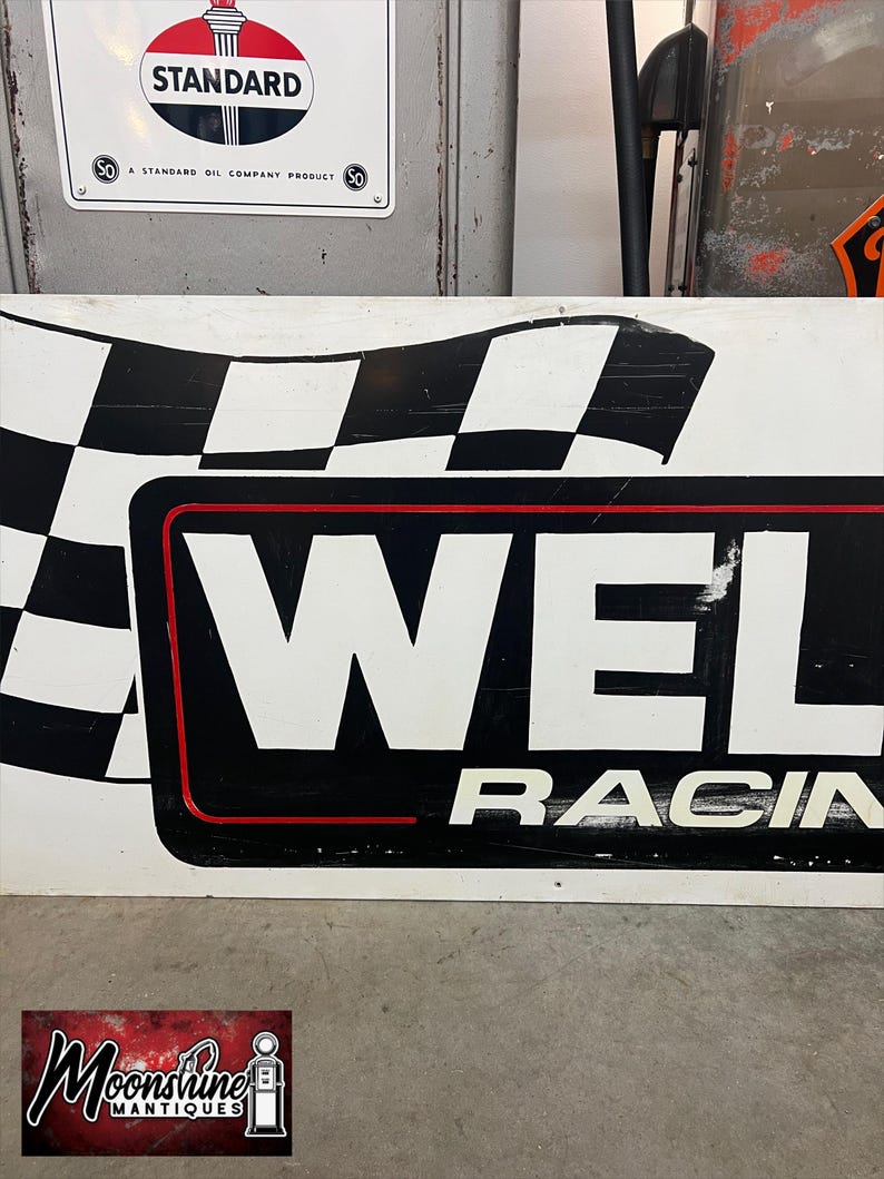 Vintage 1970's WELD RACING Wheels Sign IHRA Drag Racing - Etsy