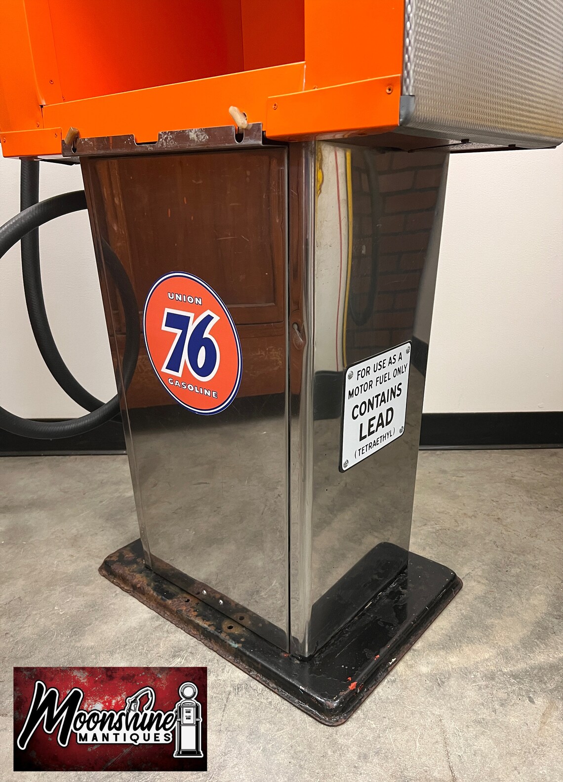 Custom 1960s UNION 76 GASOLINE Wayne Gas Pump W/ Display Shelf - Etsy