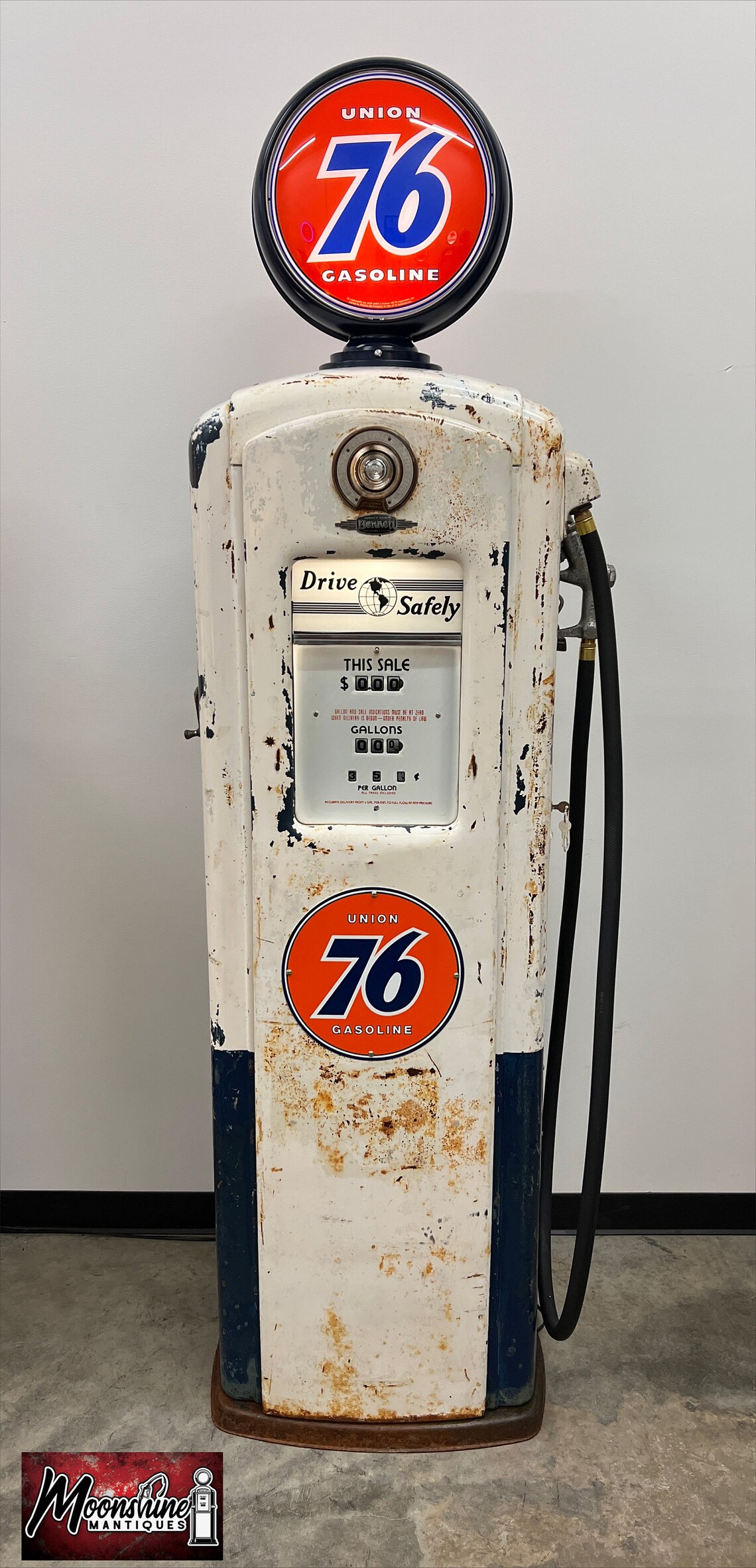 1940s UNION 76 Bennett 646 Gas Pump Rustoration - Etsy