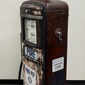 1940s PURE GASOLINE Gilbarco Gas Pump Rustoration - Etsy