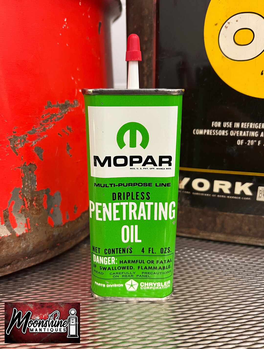 NOS Full 1960s MOPAR Handy Oiler Penetrating Oil Can Gas & Oil - Etsy