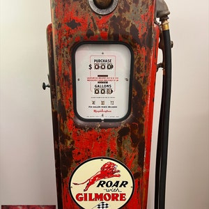 RARE 1940s GILMORE Rapidayton Dayton Gas Pump Rustoration - Etsy