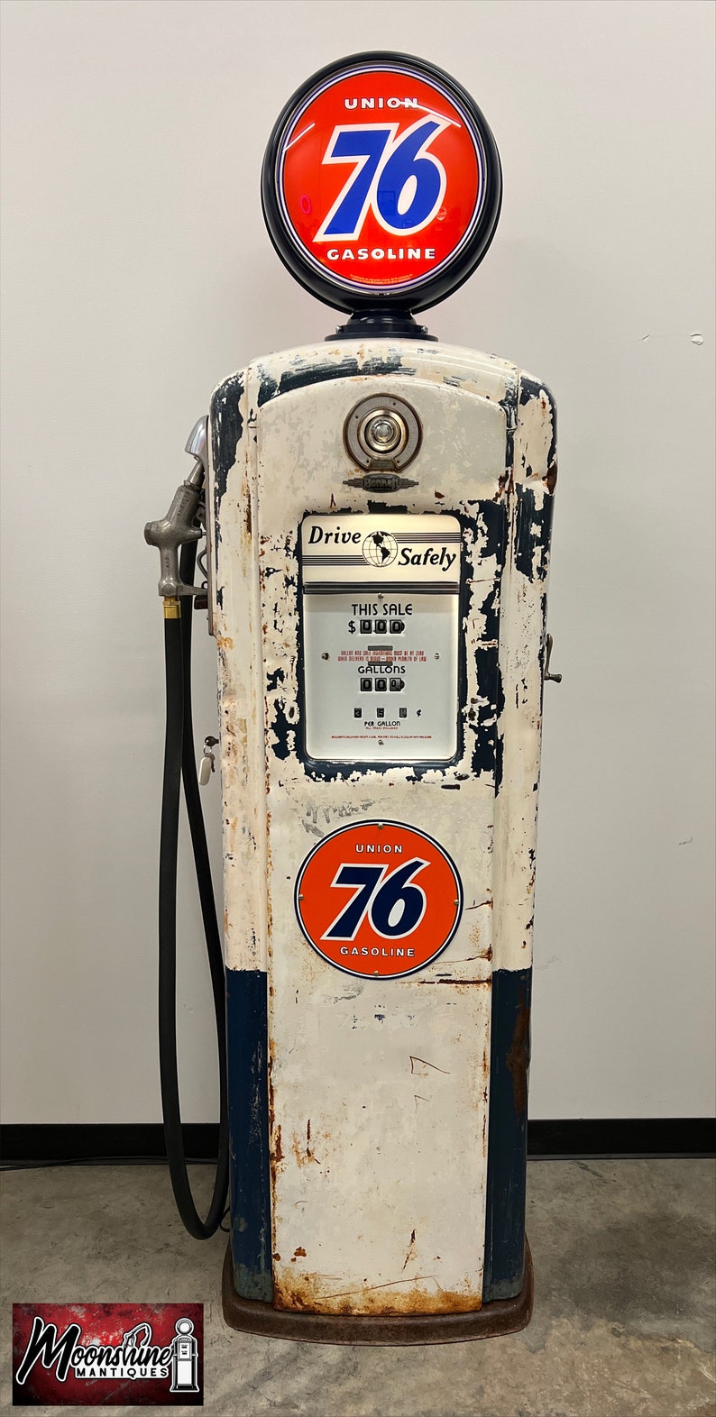 1940s UNION 76 Bennett 646 Gas Pump Rustoration - Etsy