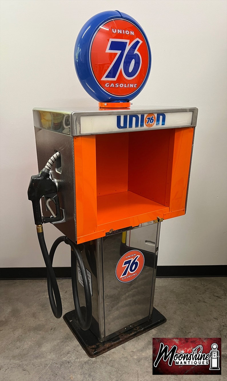 Custom 1960s UNION 76 GASOLINE Wayne Gas Pump W/ Display Shelf - Etsy