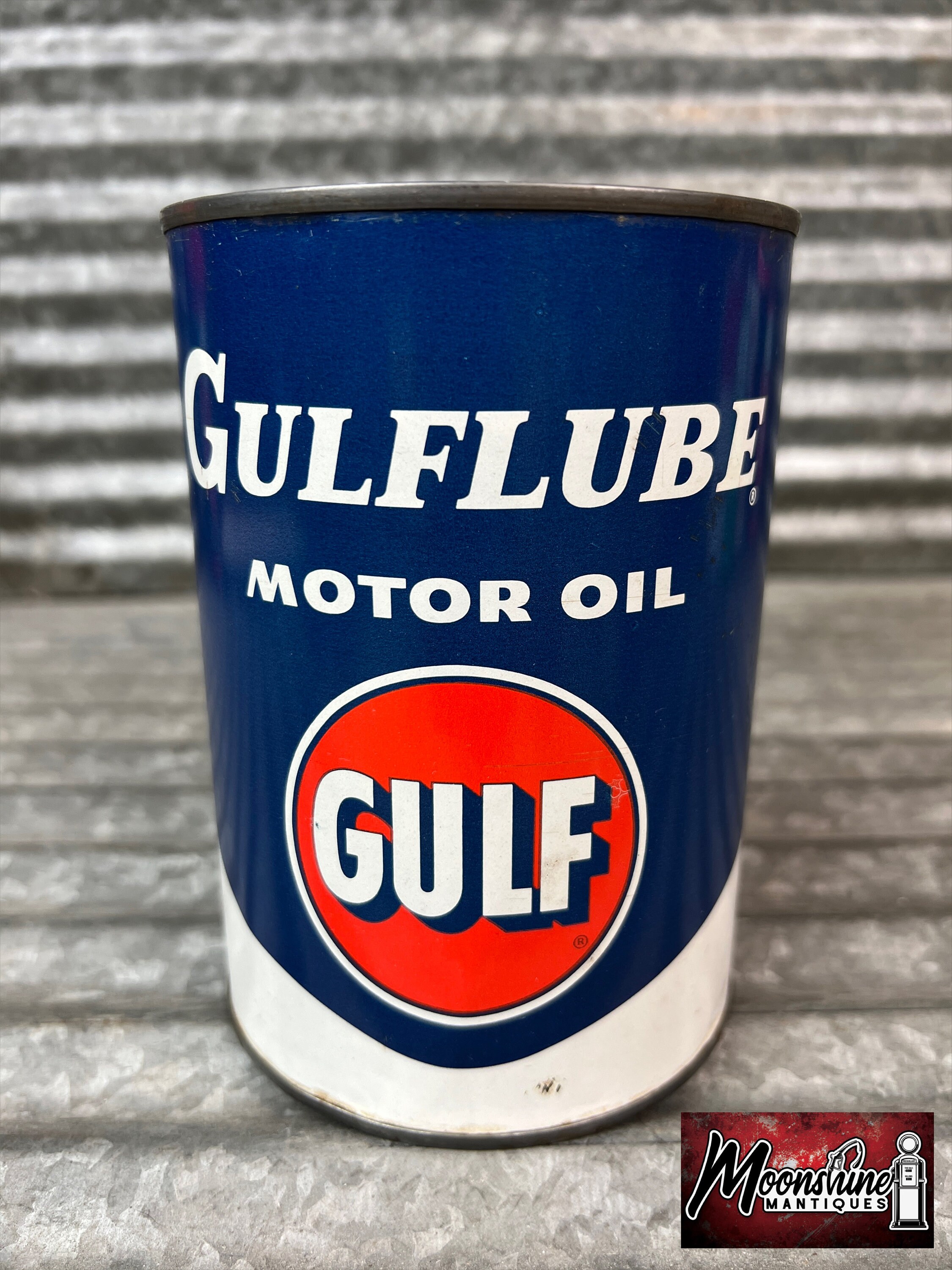 1930s Gulf Motor Oil