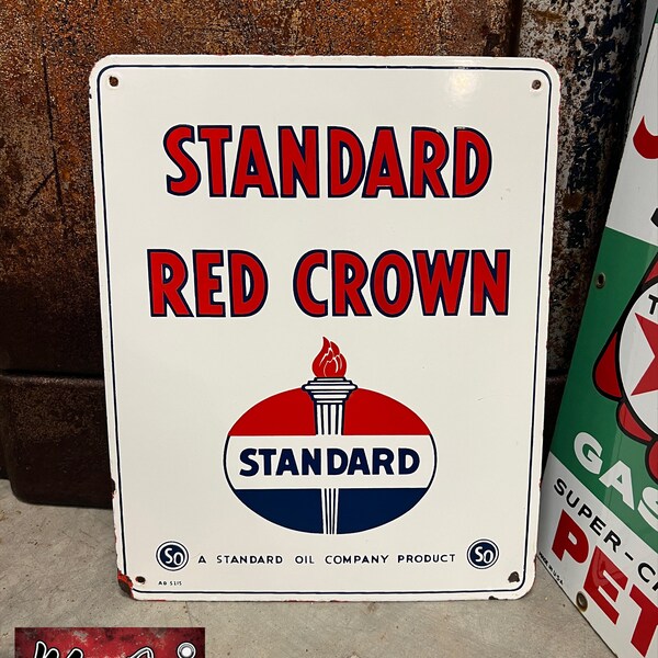 Standard Oil Sign - Etsy