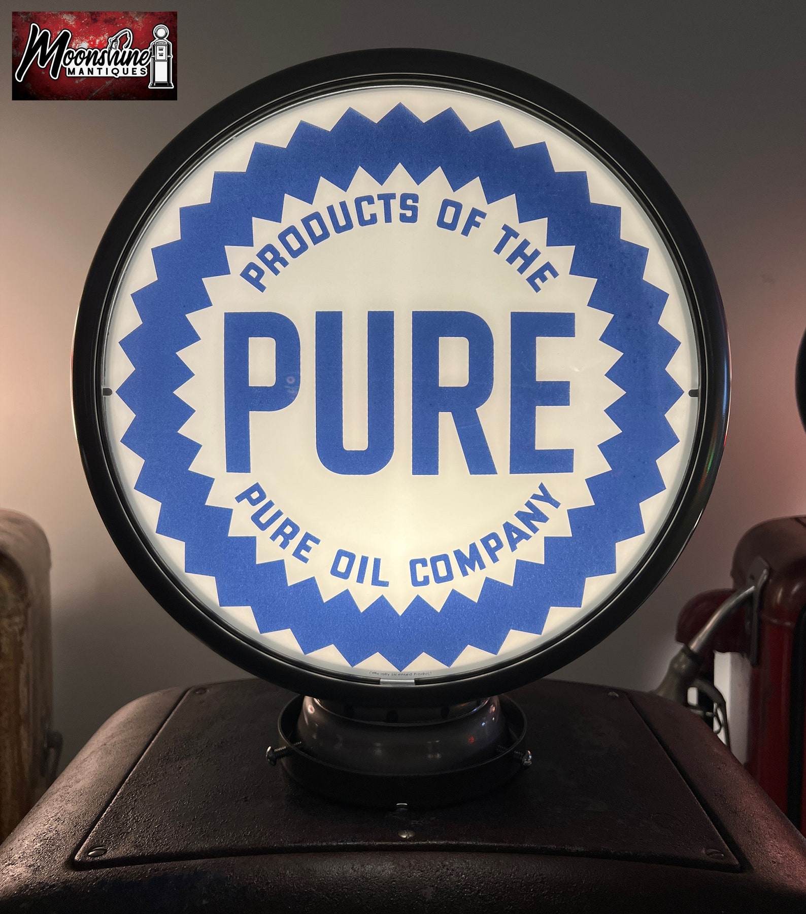 1940s PURE GASOLINE Gilbarco Gas Pump Rustoration - Etsy