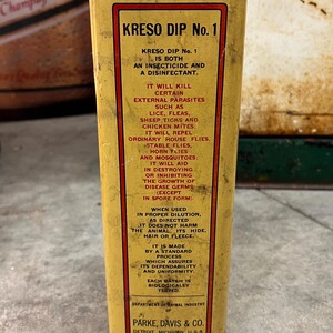 Vtg. KRESO DIP Can 1 Gallon - Etsy