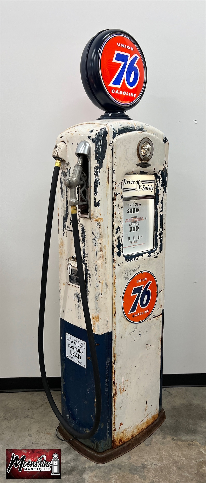 1940s UNION 76 Bennett 646 Gas Pump Rustoration - Etsy