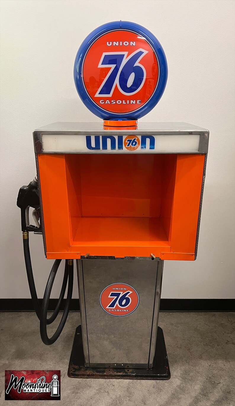Custom 1960s UNION 76 GASOLINE Wayne Gas Pump W/ Display Shelf - Etsy